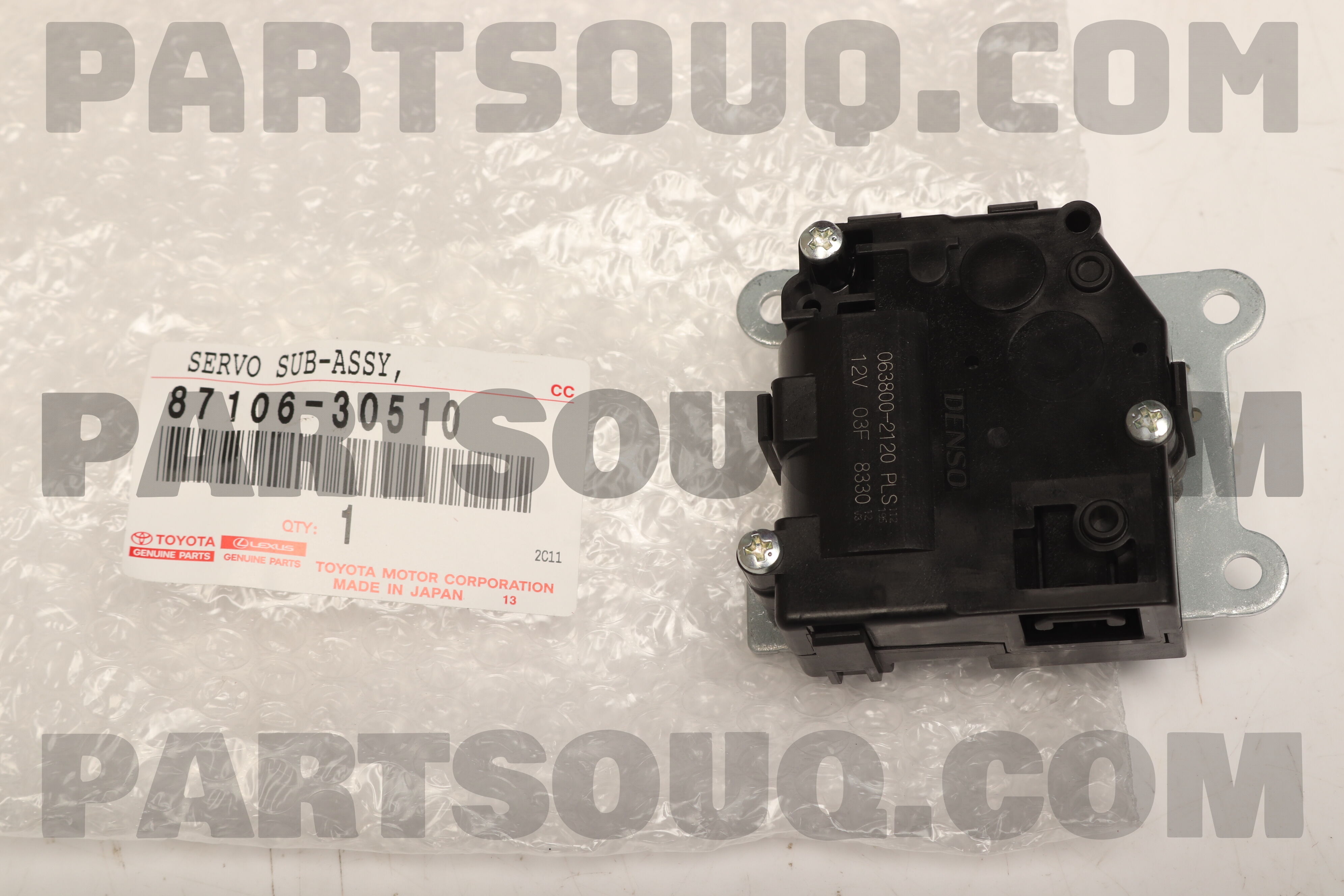 DAMPER SERVO SUB-ASSY, BLOWER, NO.1 8710630510 | Toyota Parts | PartSouq