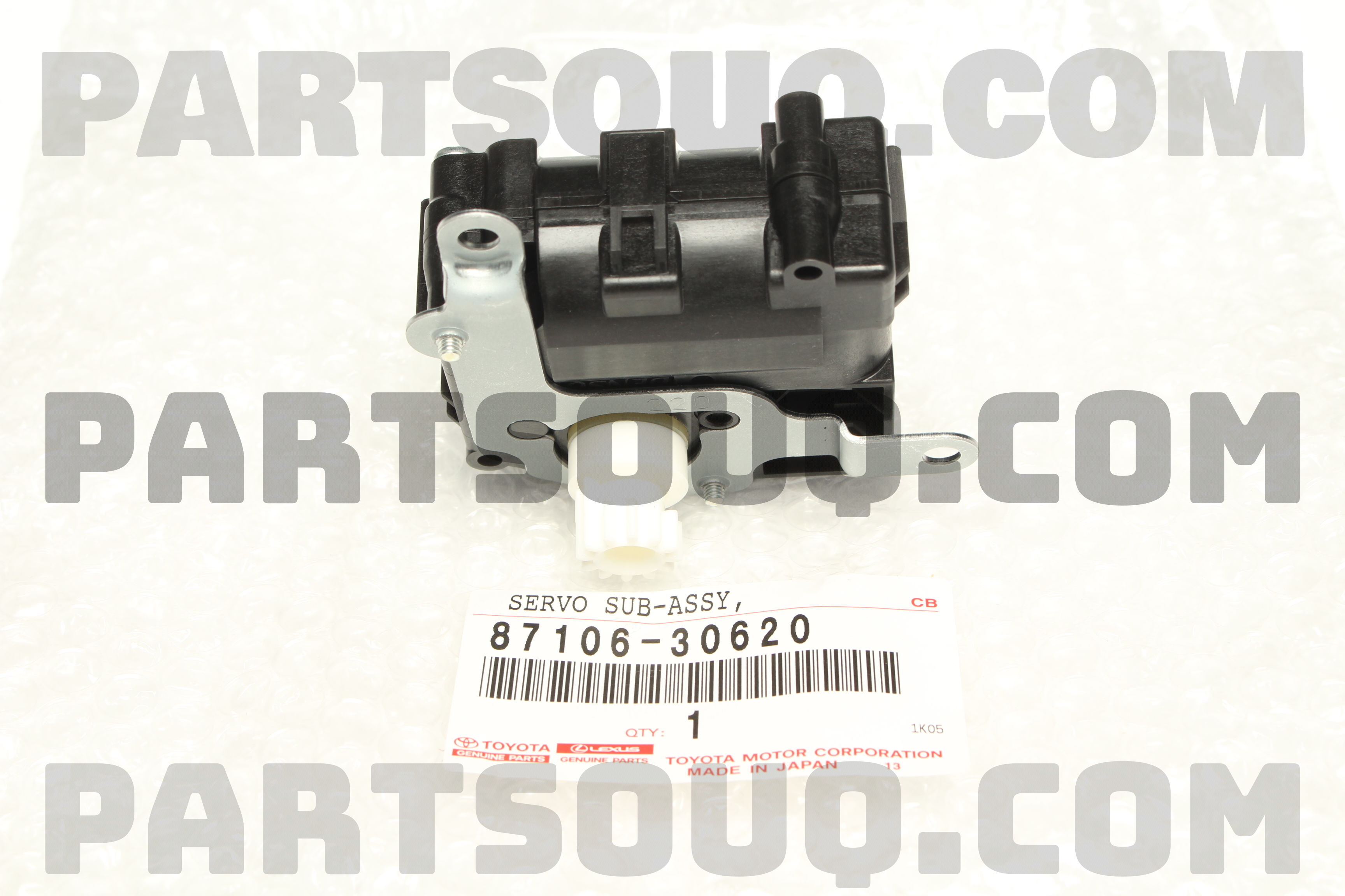 DAMPER SERVO SUB-ASSY, AIR CONDITIONER RADIATOR, NO.6 8710630620 ...