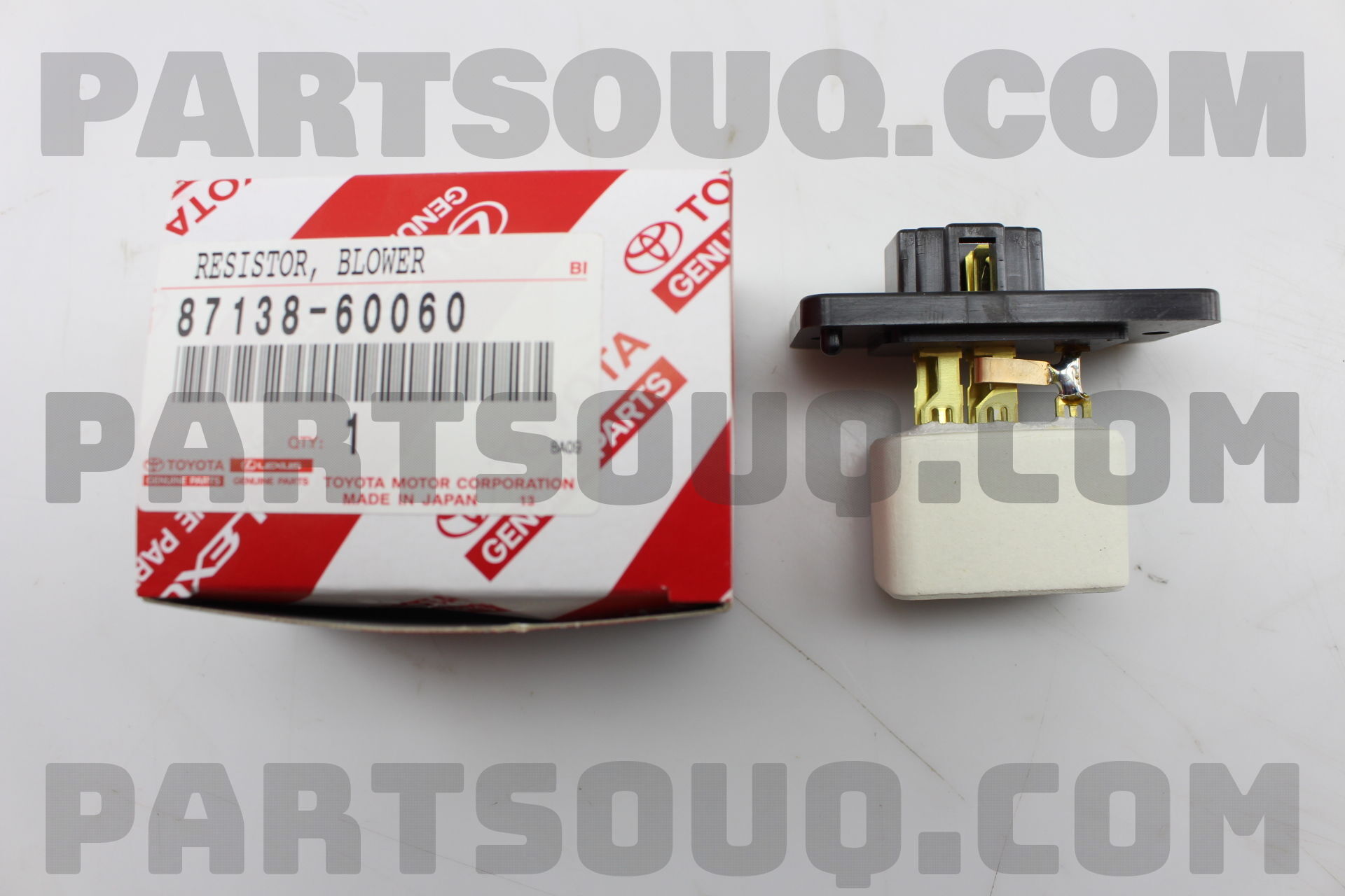 RESISTOR, BLOWER (REAR) 8713860060 | Toyota Parts | PartSouq