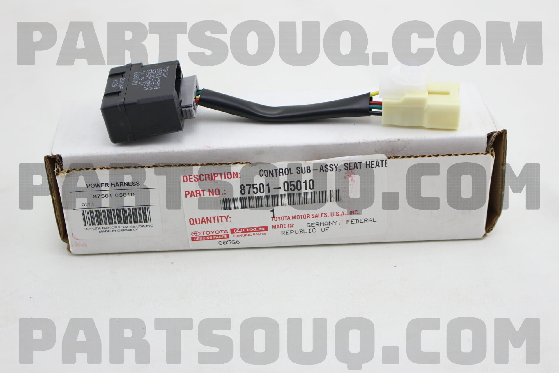 CONTROL SUB-ASSY, SEAT HEATER, RH/LH 8750105010 | Toyota Parts | PartSouq