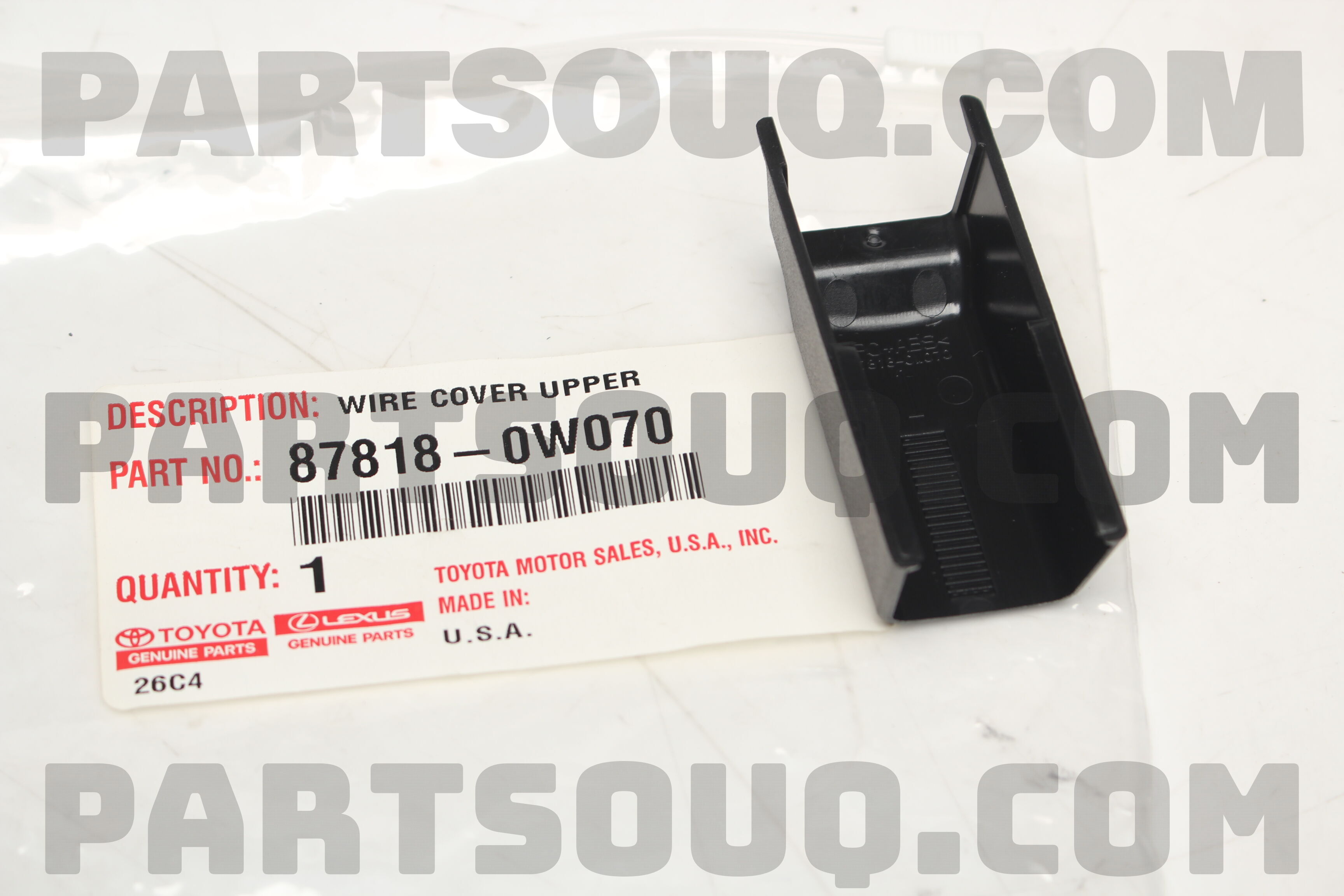 COVER, INNER REAR VIEW MIRROR STAY HOLDER 878180W070 | Toyota Parts ...