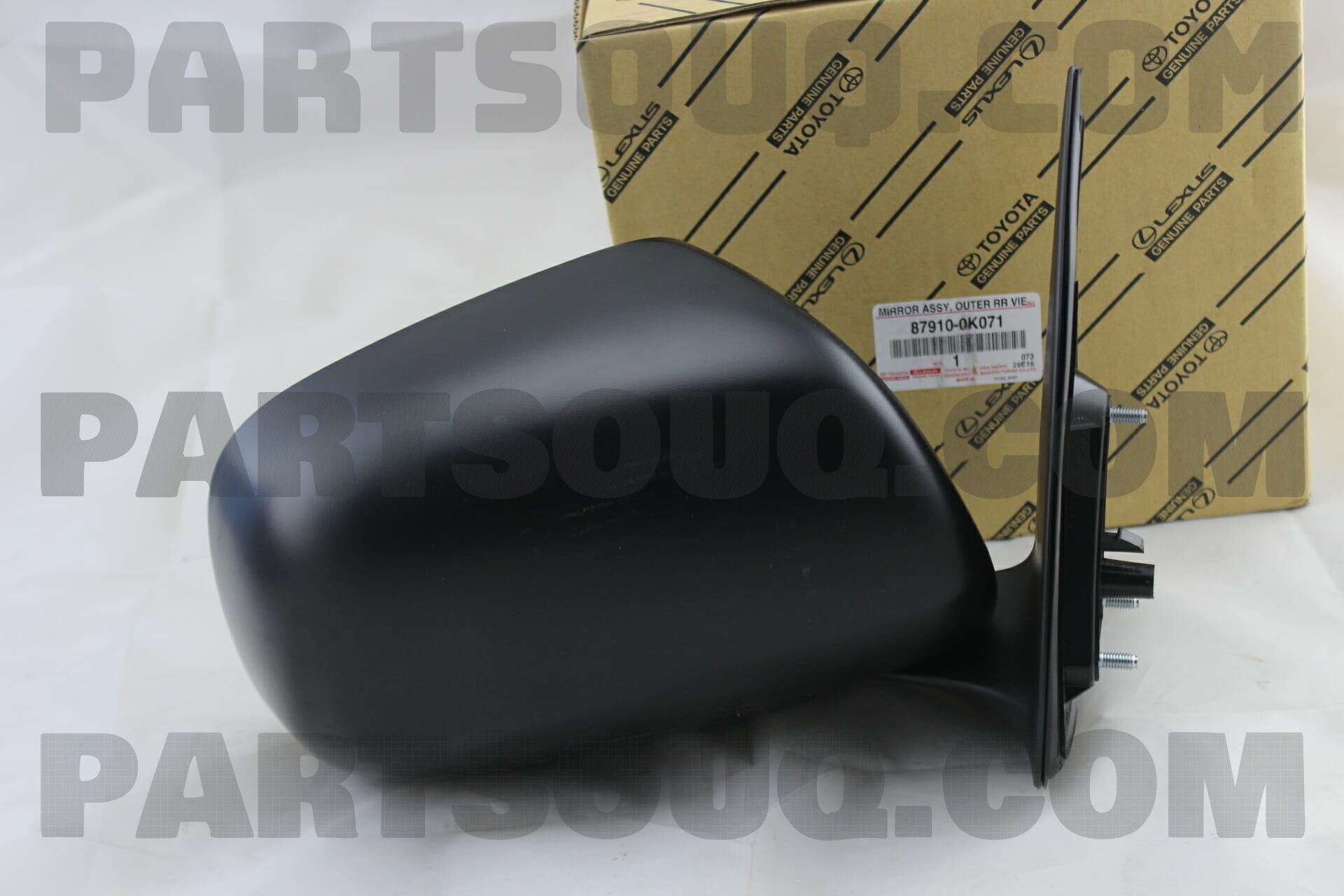 MIRROR ASSY, OUTER REAR VIEW, RH 879100K071 | Toyota Parts | PartSouq