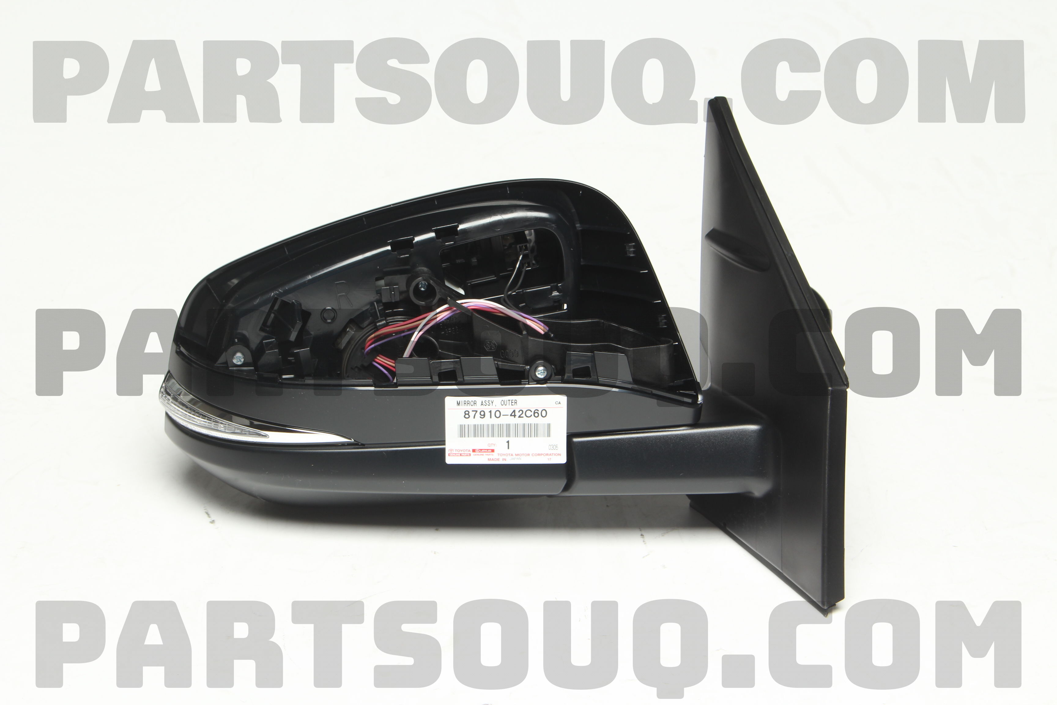 MIRROR ASSY, OUTER REAR VIEW, RH 8791042C60 | Toyota Parts | PartSouq