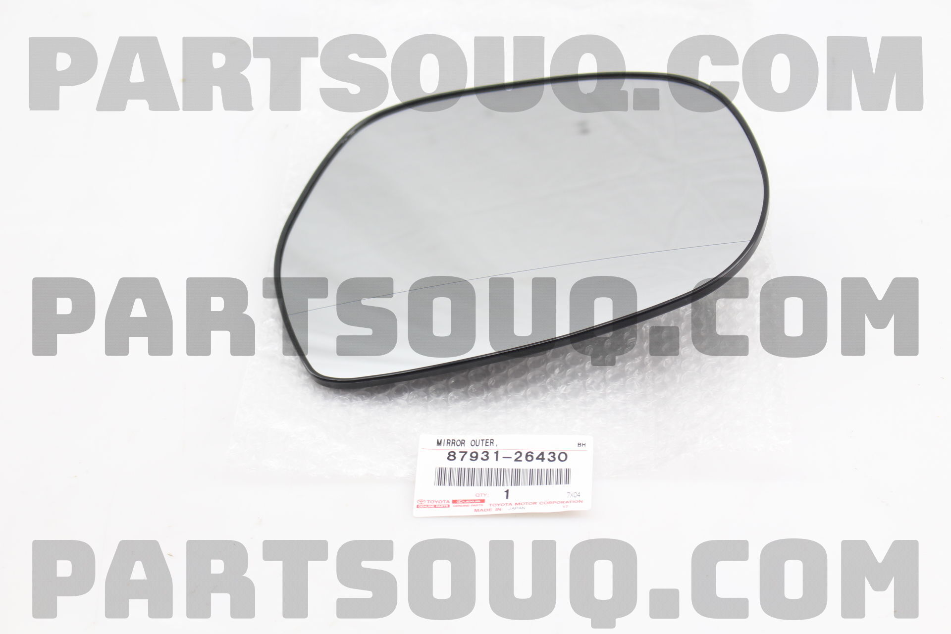 MIRROR SUB-ASSY, OUTER REAR VIEW, RH 8793126430 | Toyota Parts | PartSouq