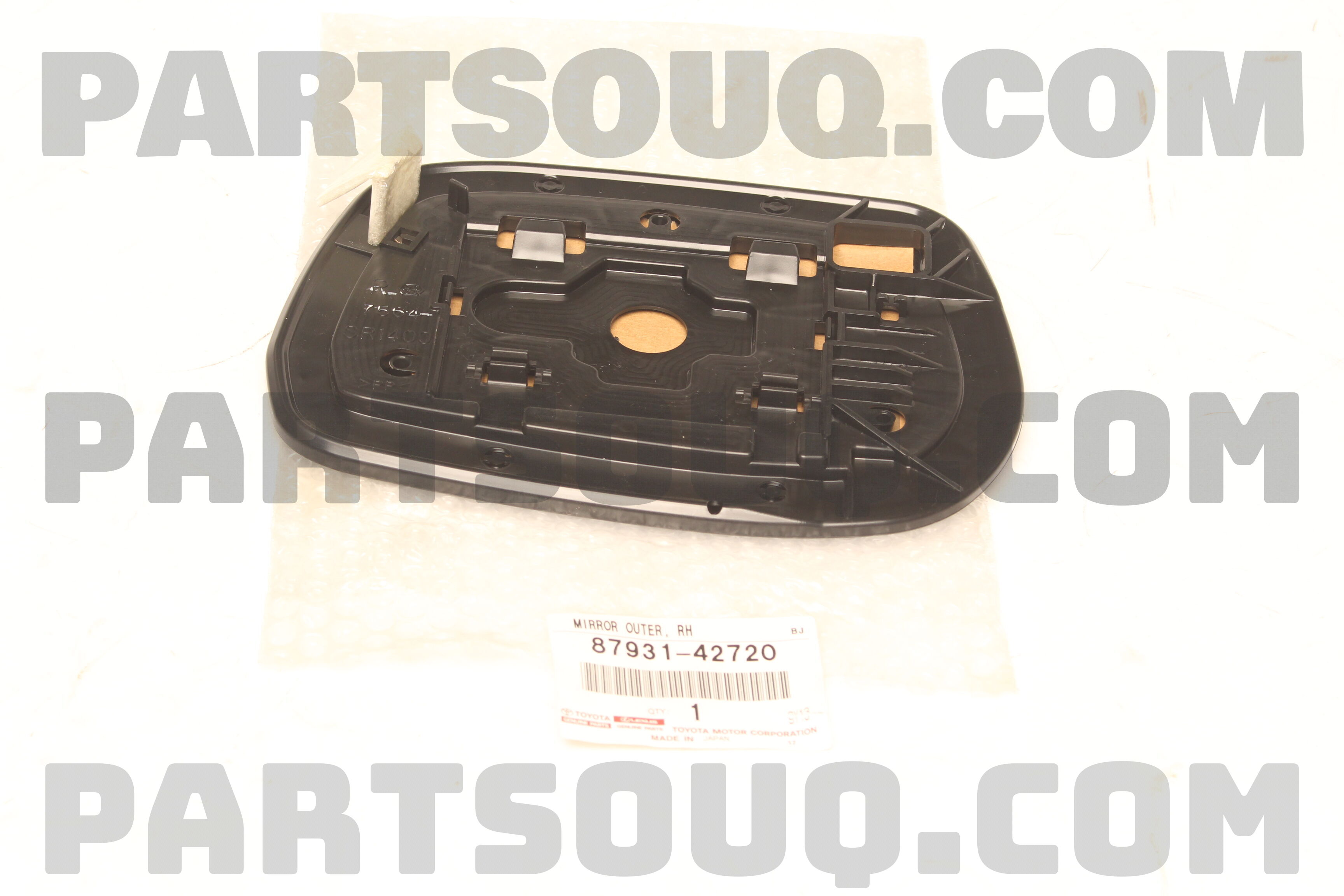 MIRROR SUB-ASSY, OUTER REAR VIEW, RH 8793142720 | Toyota Parts | PartSouq