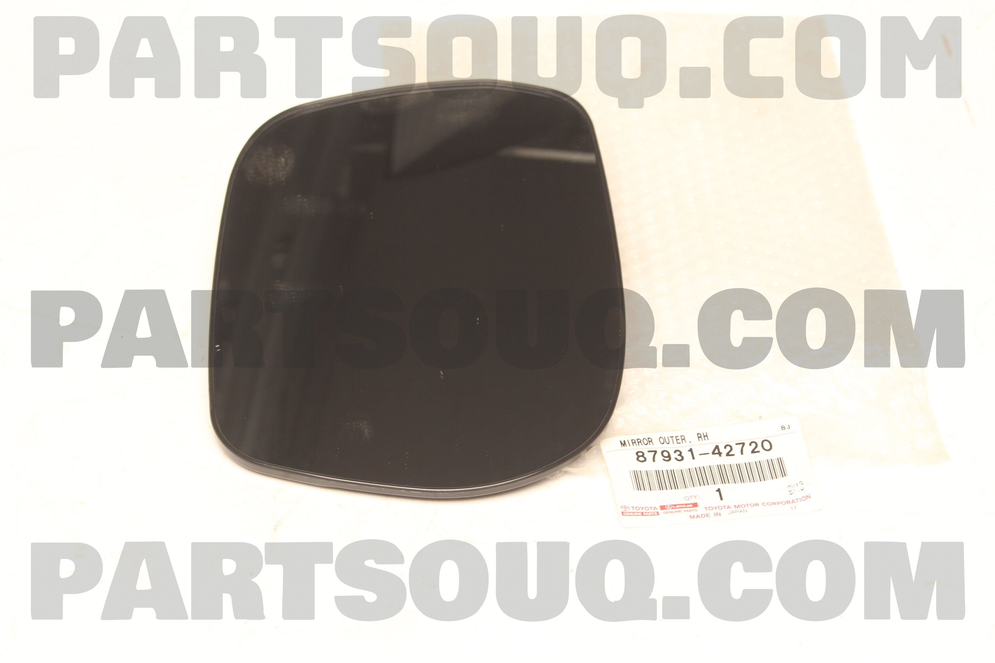MIRROR SUB-ASSY, OUTER REAR VIEW, RH 8793142720 | Toyota Parts | PartSouq