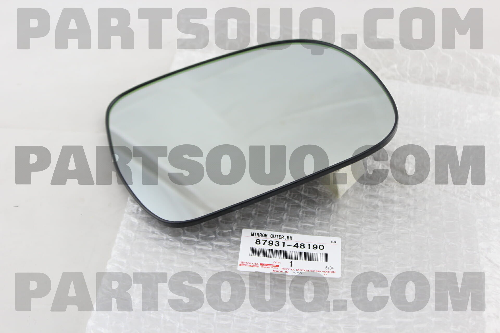 MIRROR SUB-ASSY, OUTER REAR VIEW, RH 8793148190 | Toyota Parts | PartSouq