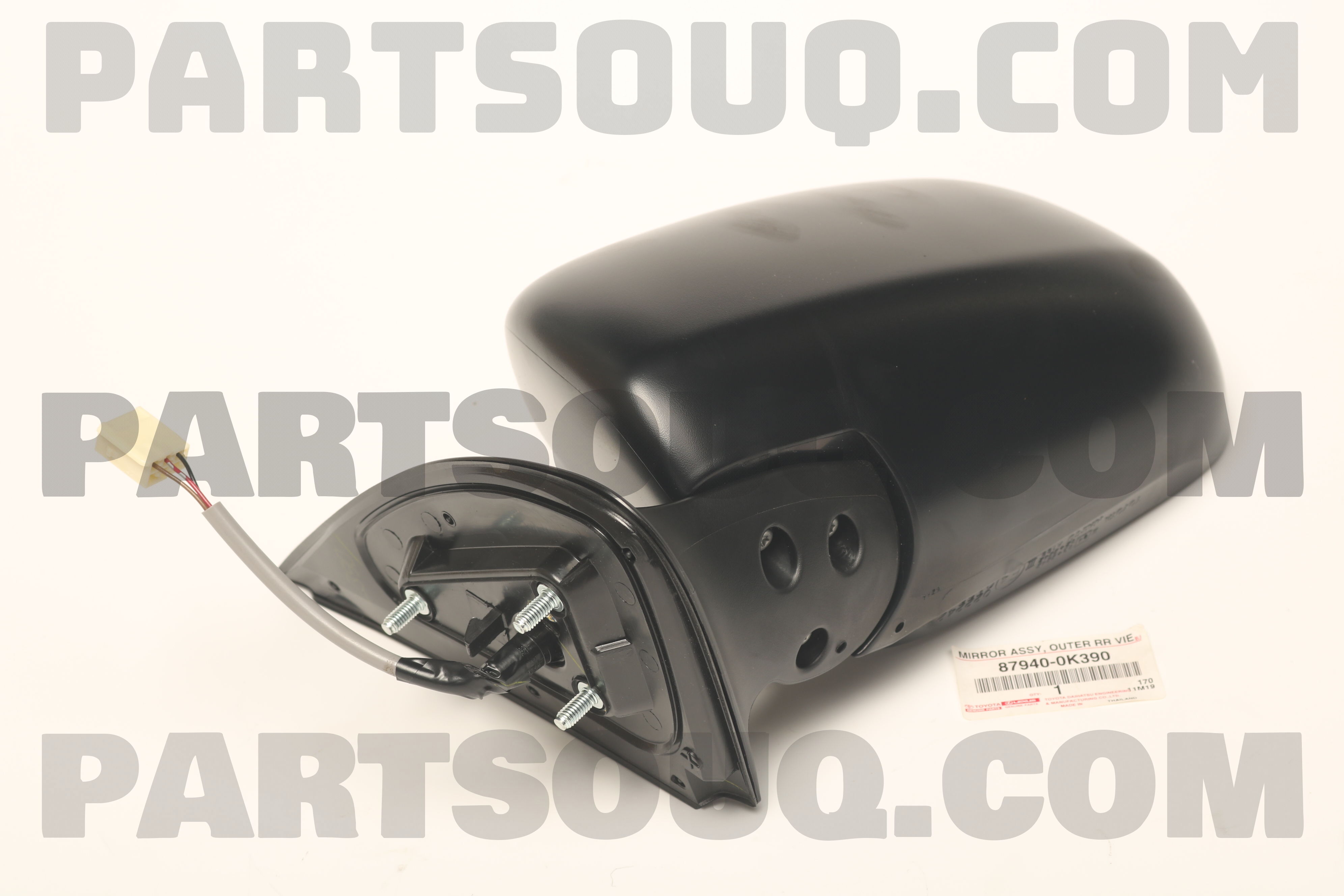 MIRROR ASSY, OUTER REAR VIEW, LH 879400K390 | Toyota Parts | PartSouq