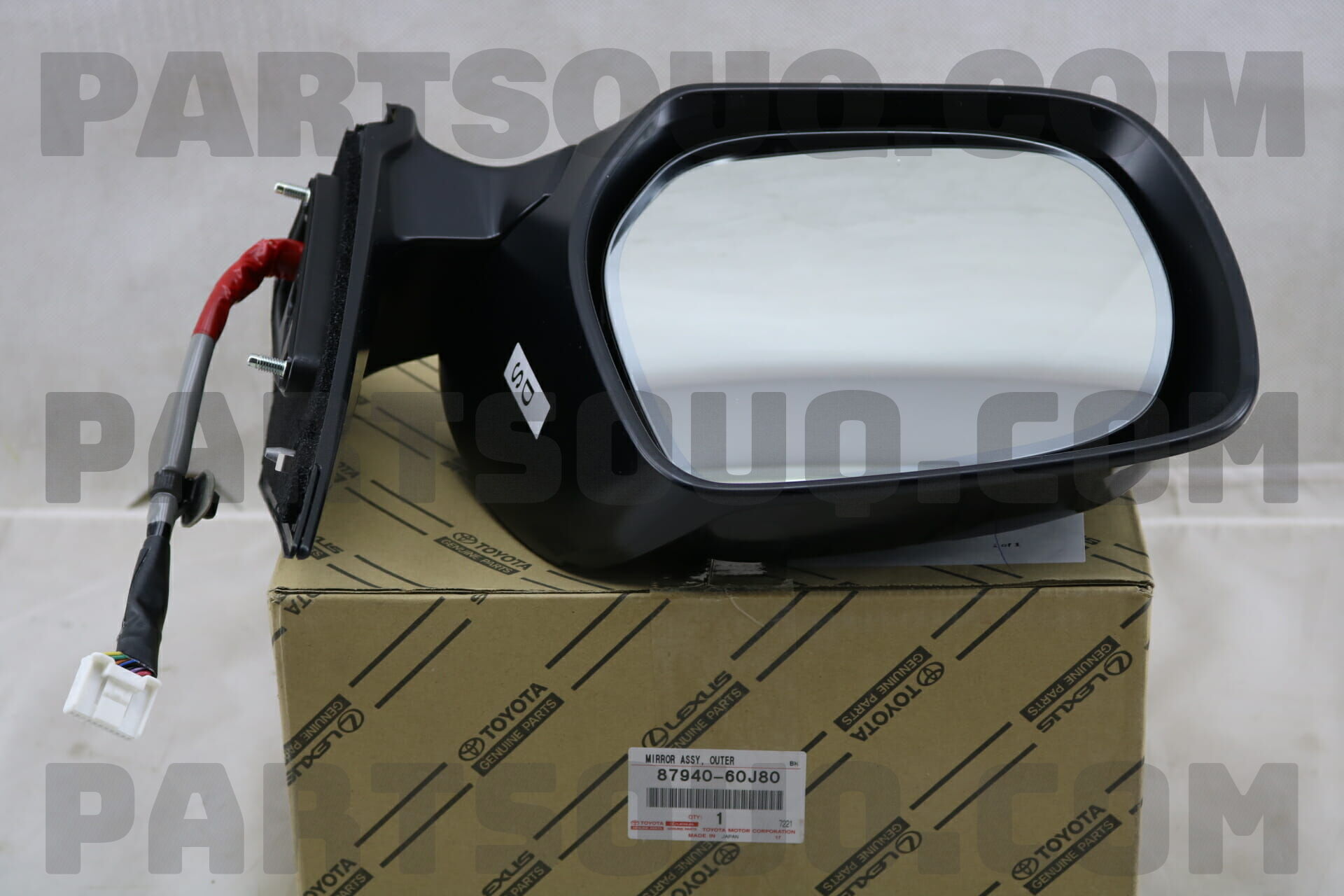 MIRROR ASSY, OUTER REAR VIEW, LH 8794060J80 | Toyota Parts | PartSouq