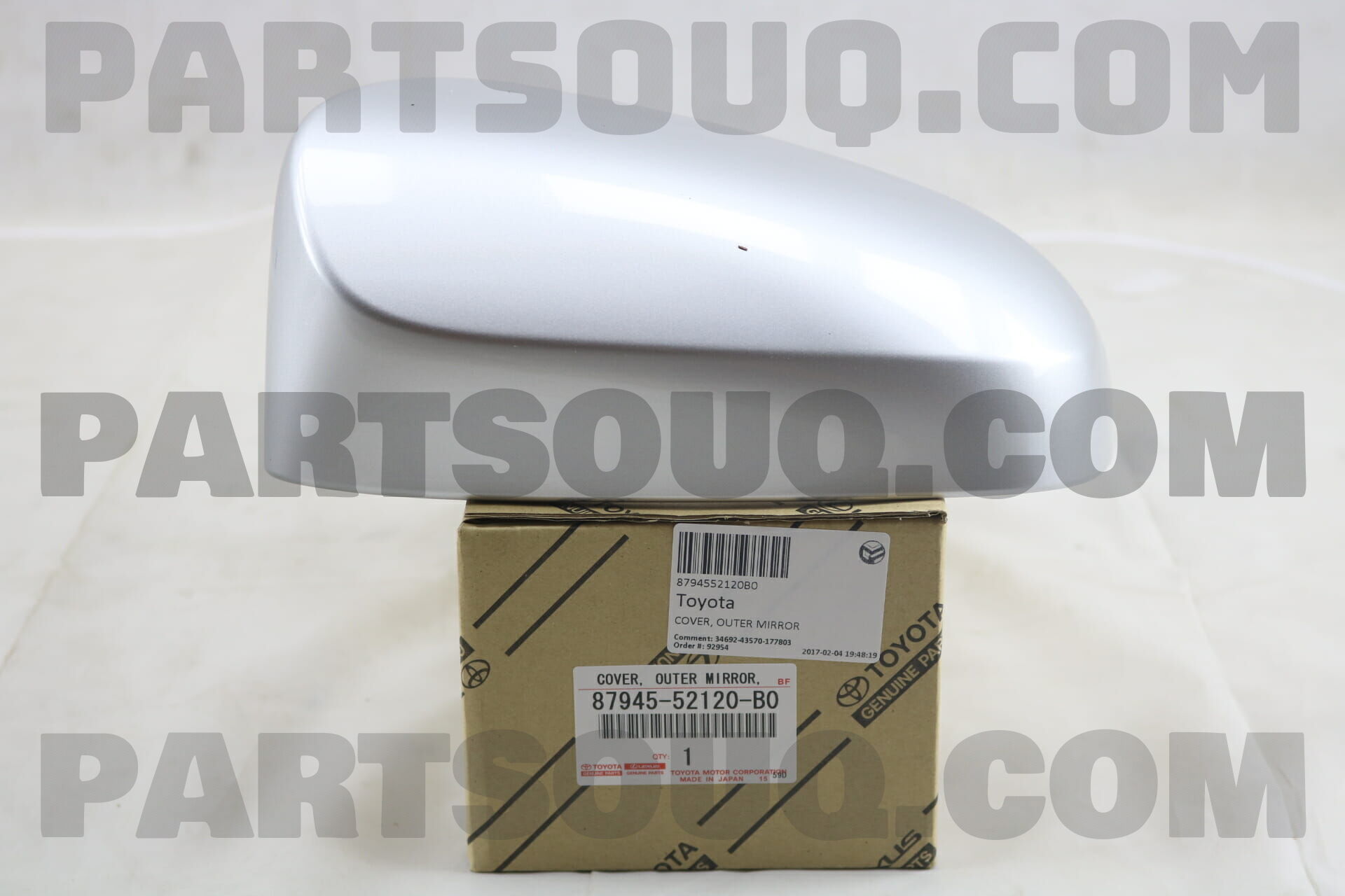 COVER, OUTER MIRROR, LH 8794552120B0 | Toyota Parts | PartSouq
