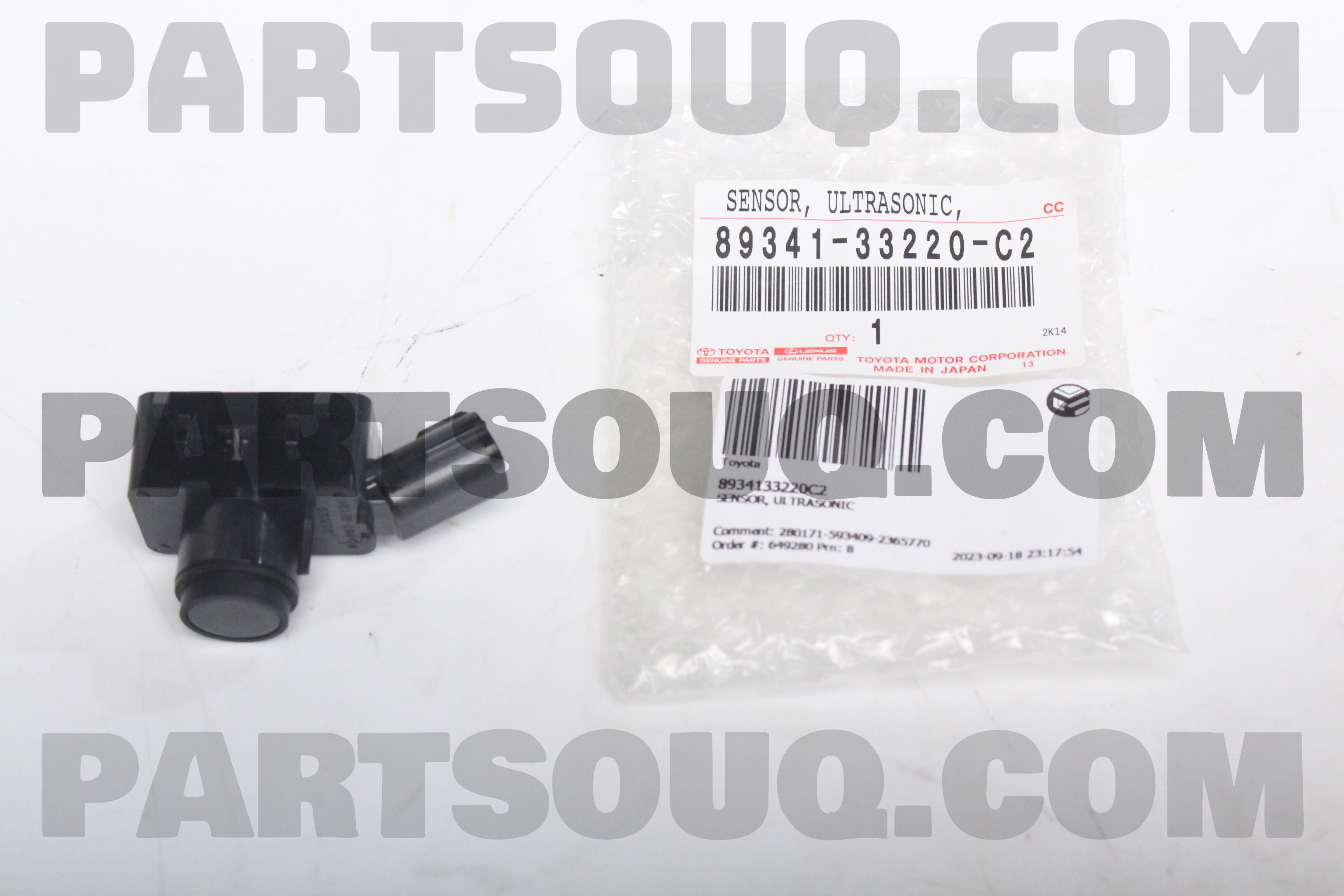 SENSOR, ULTRASONIC 8934133220C2 | Toyota Parts | PartSouq