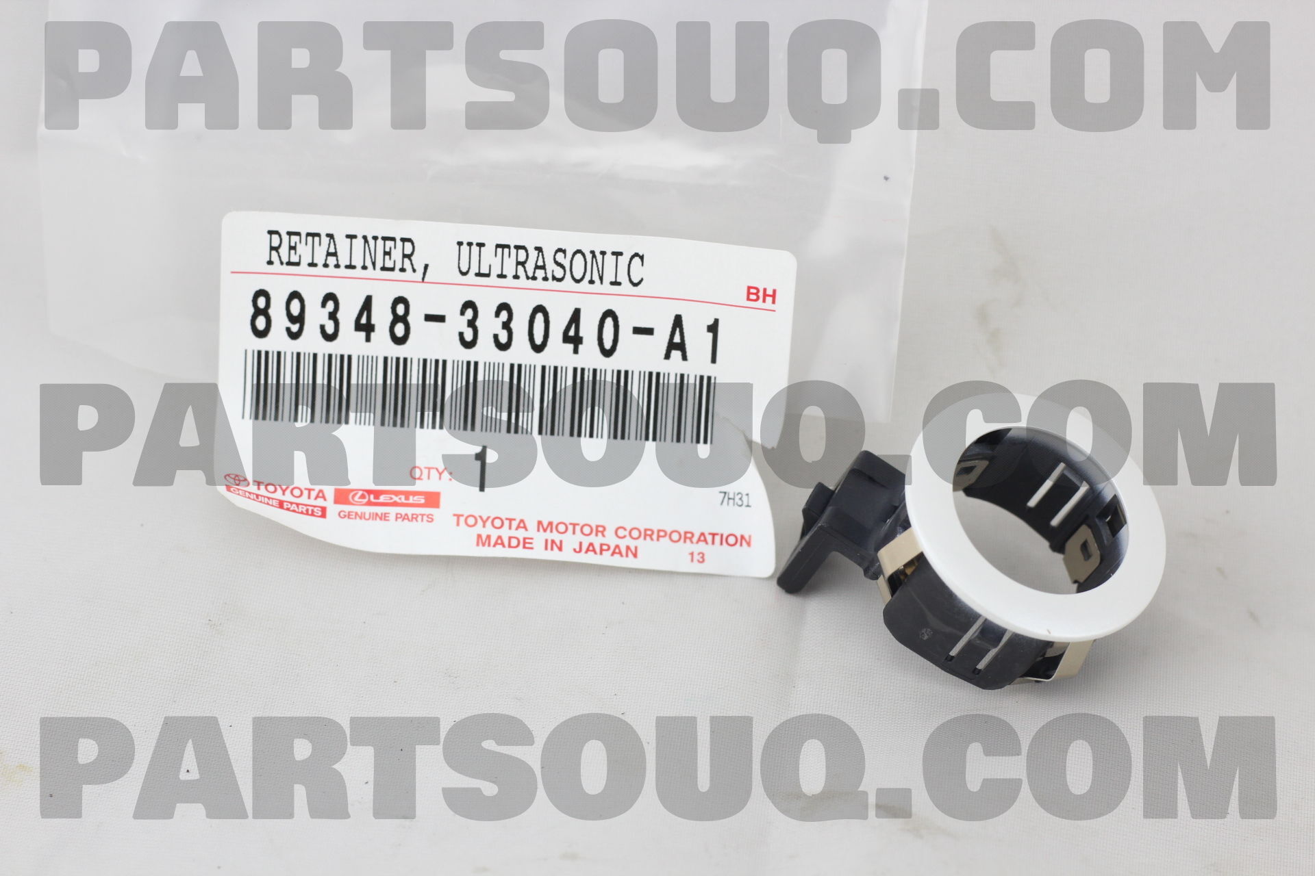 RETAINER, ULTRASONIC SENSOR, NO.2 8934833040A1 | Toyota Parts | PartSouq