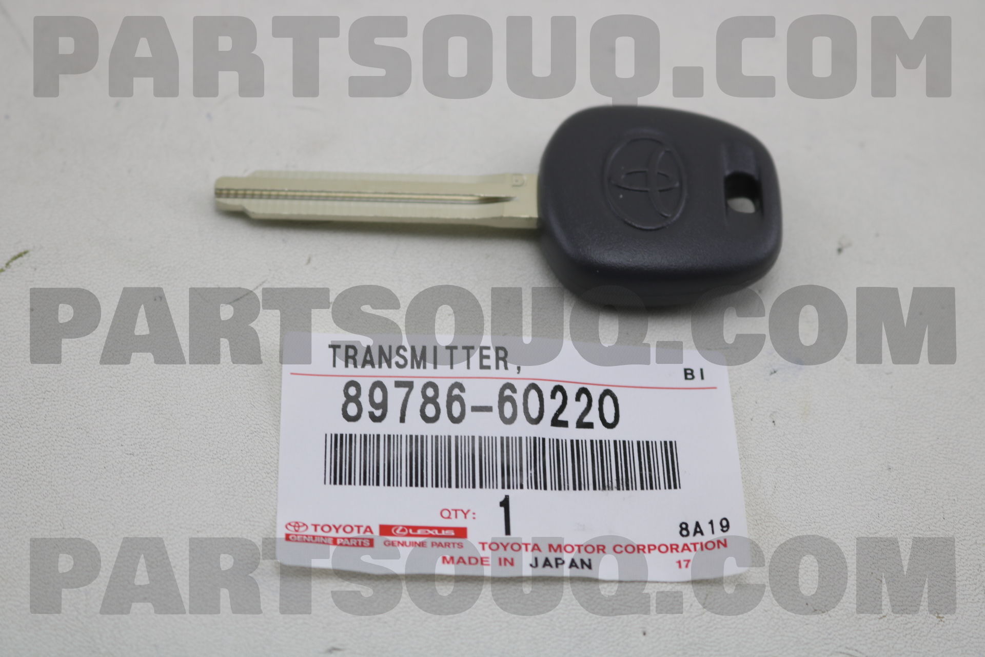 TRANSMITTER, TRANSPONDER KEY SUB 8978660220 | Toyota Parts | PartSouq
