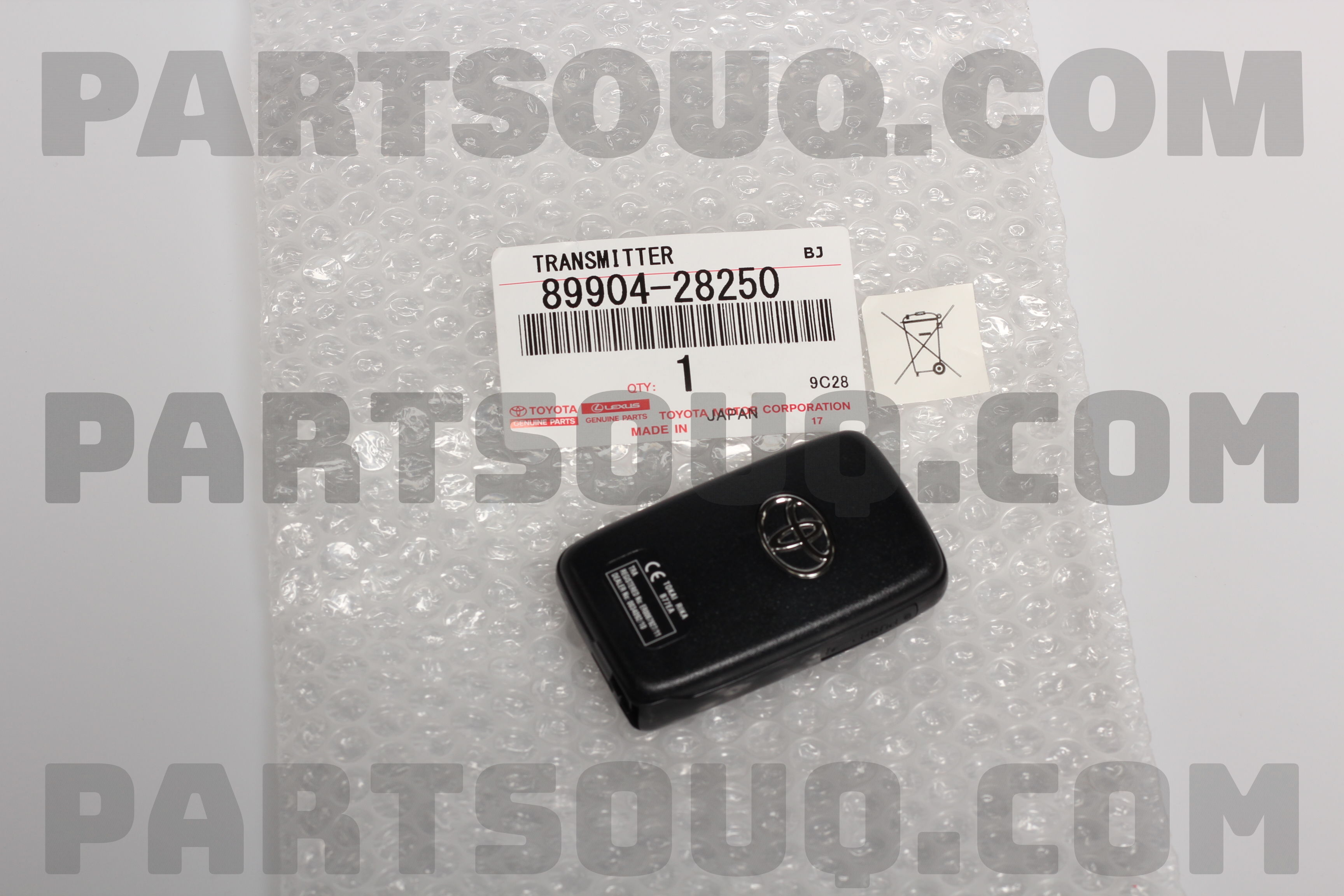 TRANSMITTER SUB-ASSY, ELECTRICAL KEY 8990428250 | Toyota Parts | PartSouq