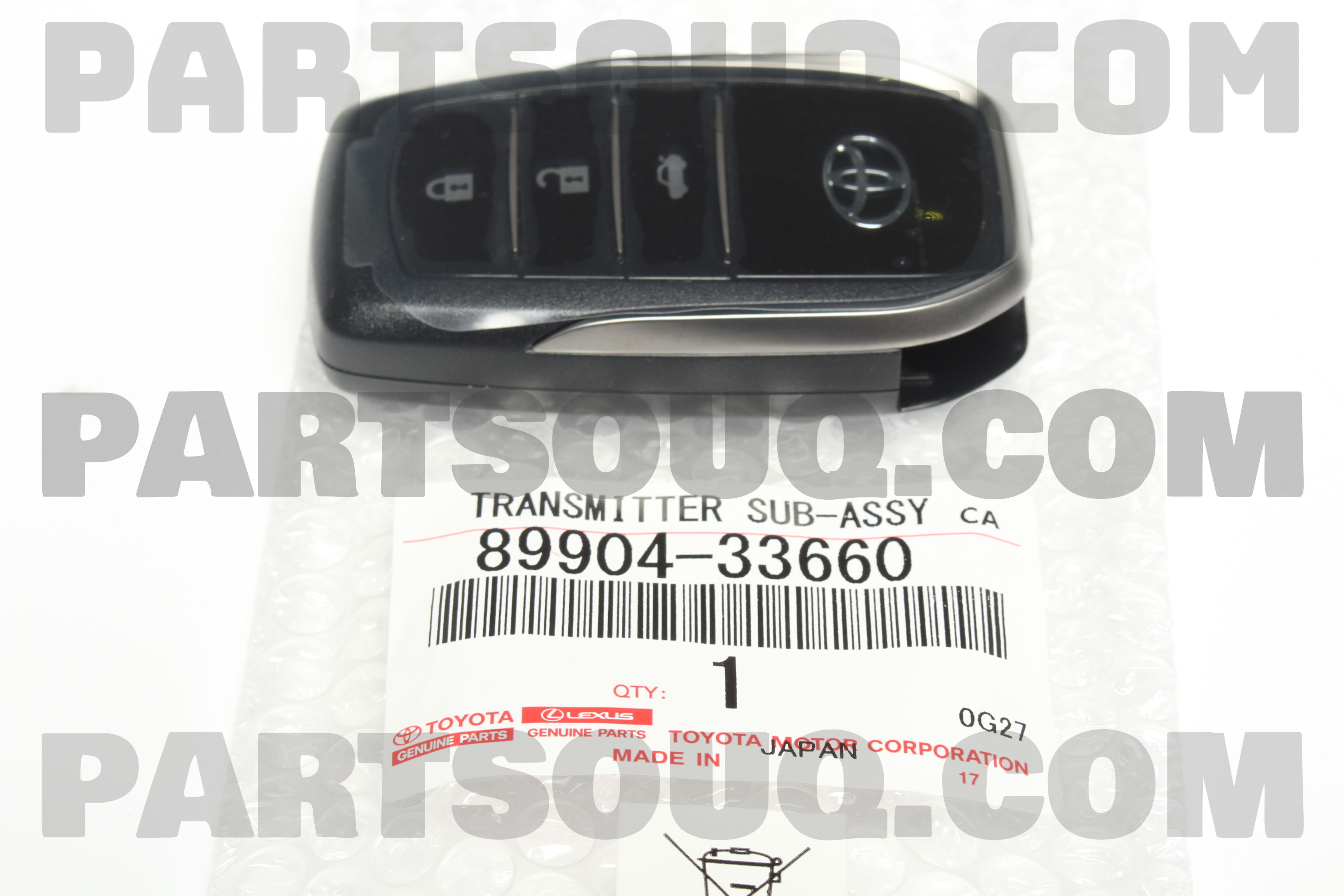 TRANSMITTER SUB-ASSY, ELECTRICAL KEY 8990433660 | Toyota Parts | PartSouq