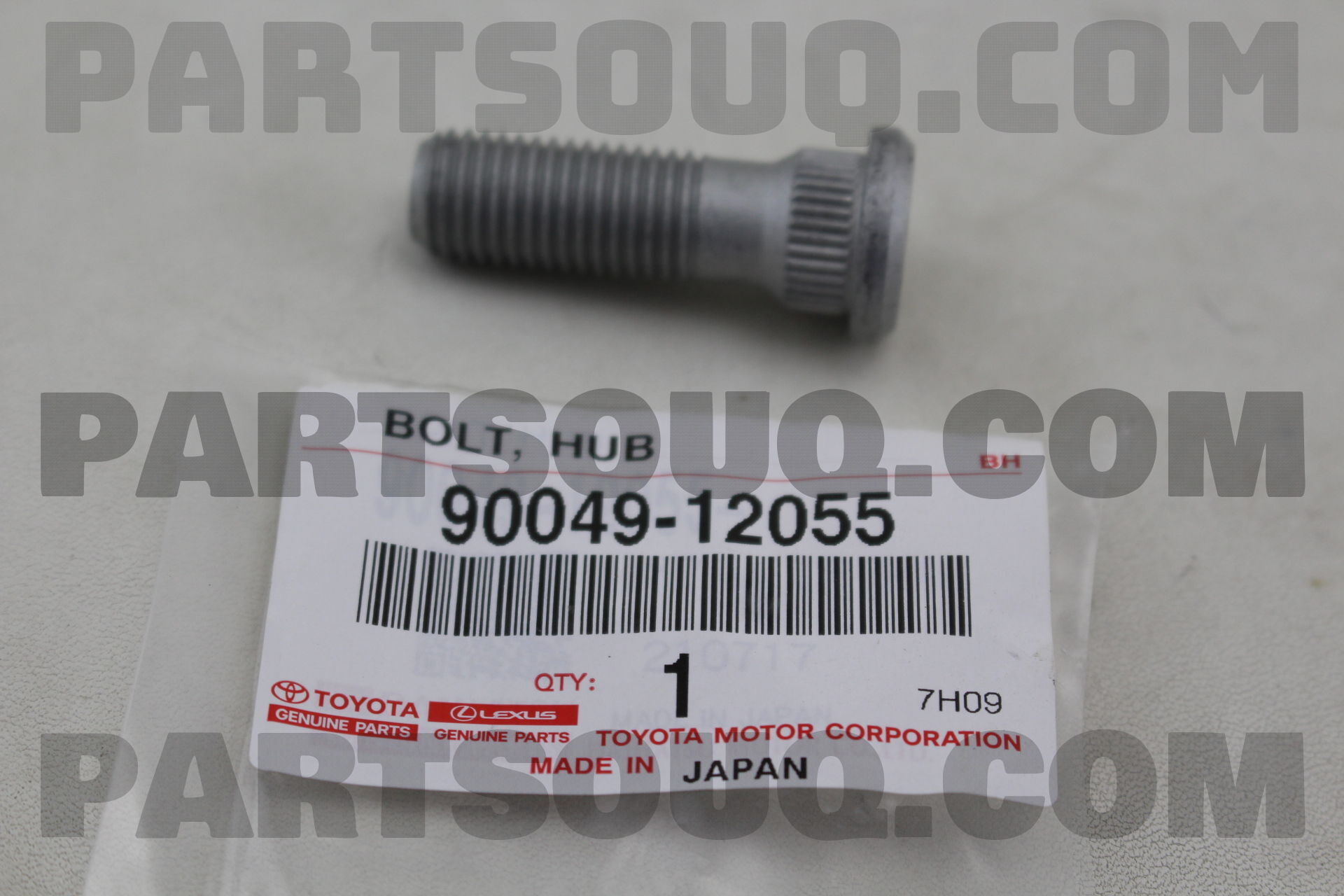 BOLT, HUB (FOR FRONT AXLE), RH/LH 9004912055 | Toyota Parts | PartSouq