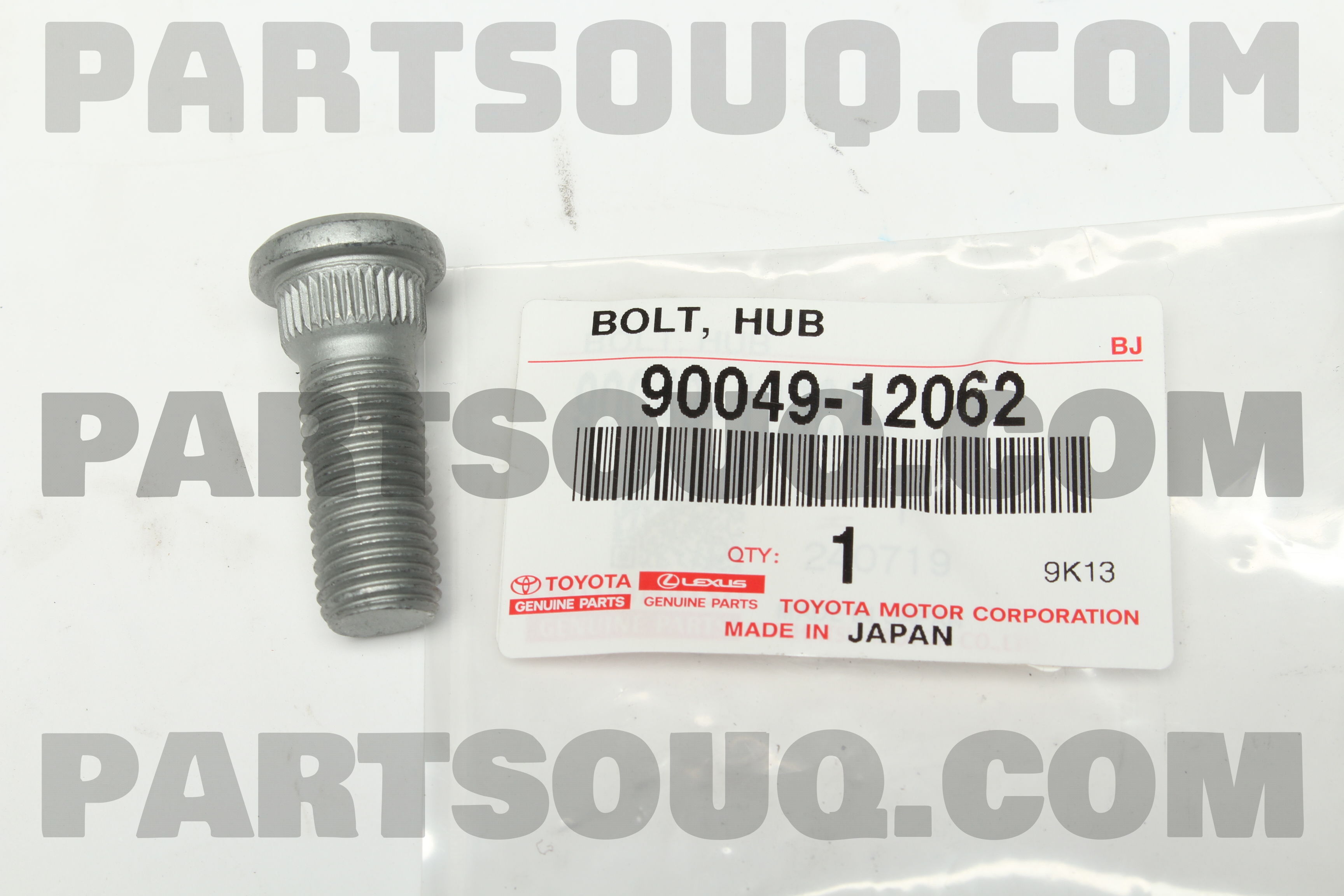 BOLT, HUB (FOR REAR AXLE) 9004912062 | Toyota Parts | PartSouq