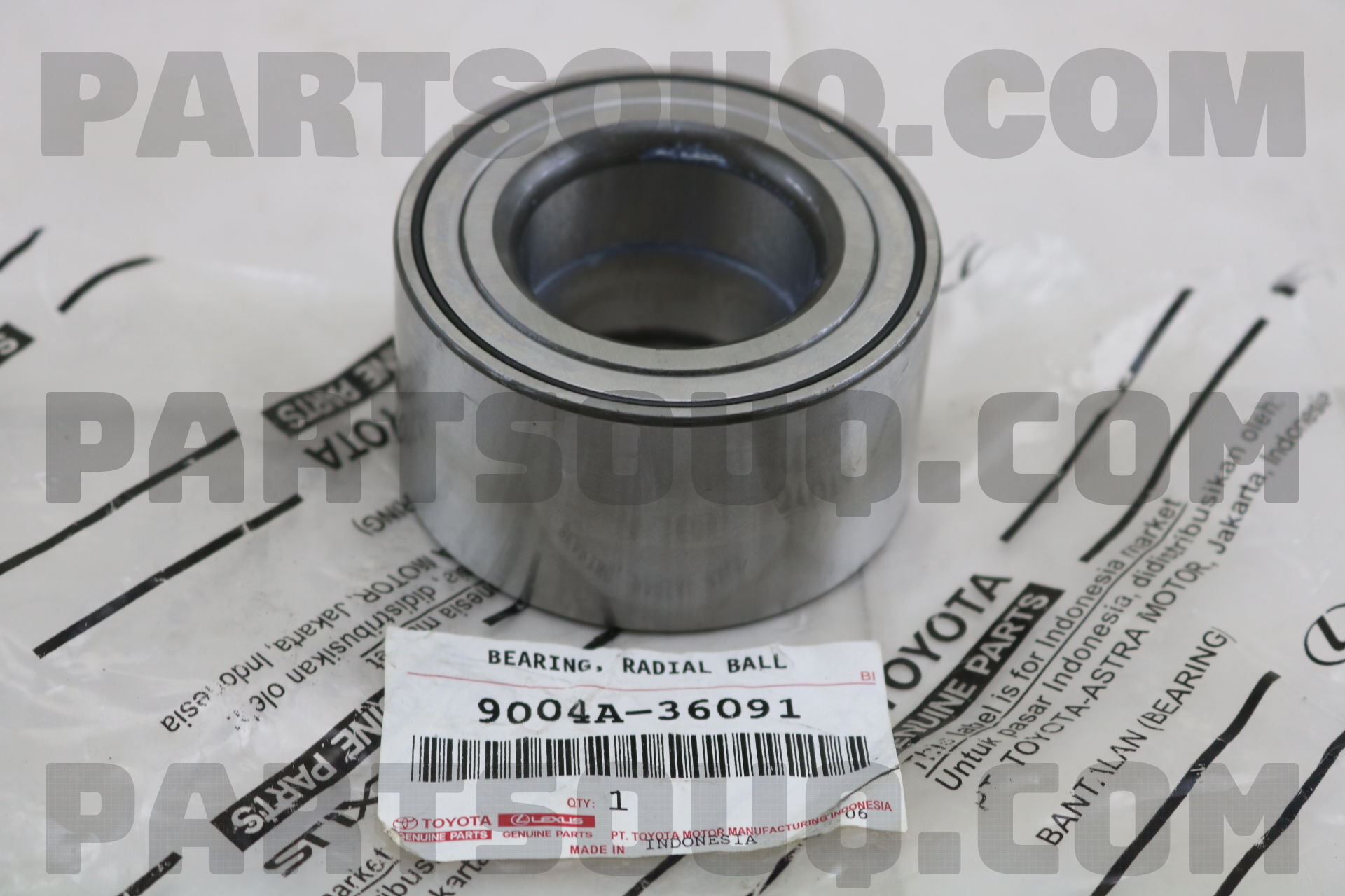 BEARING, RADIAL BALL 9004A36091 | Toyota Parts | PartSouq
