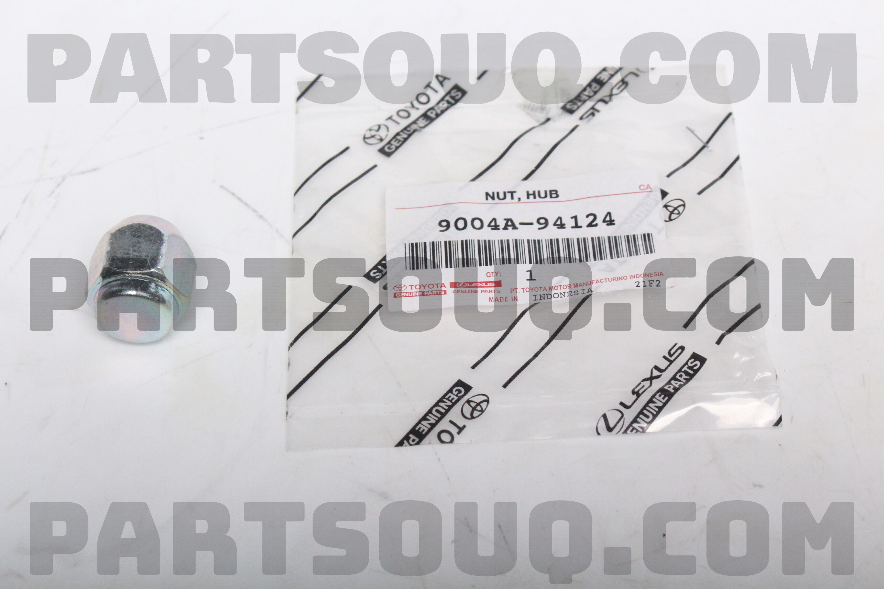 NUT, HUB 9004A94124 | Toyota Parts | PartSouq