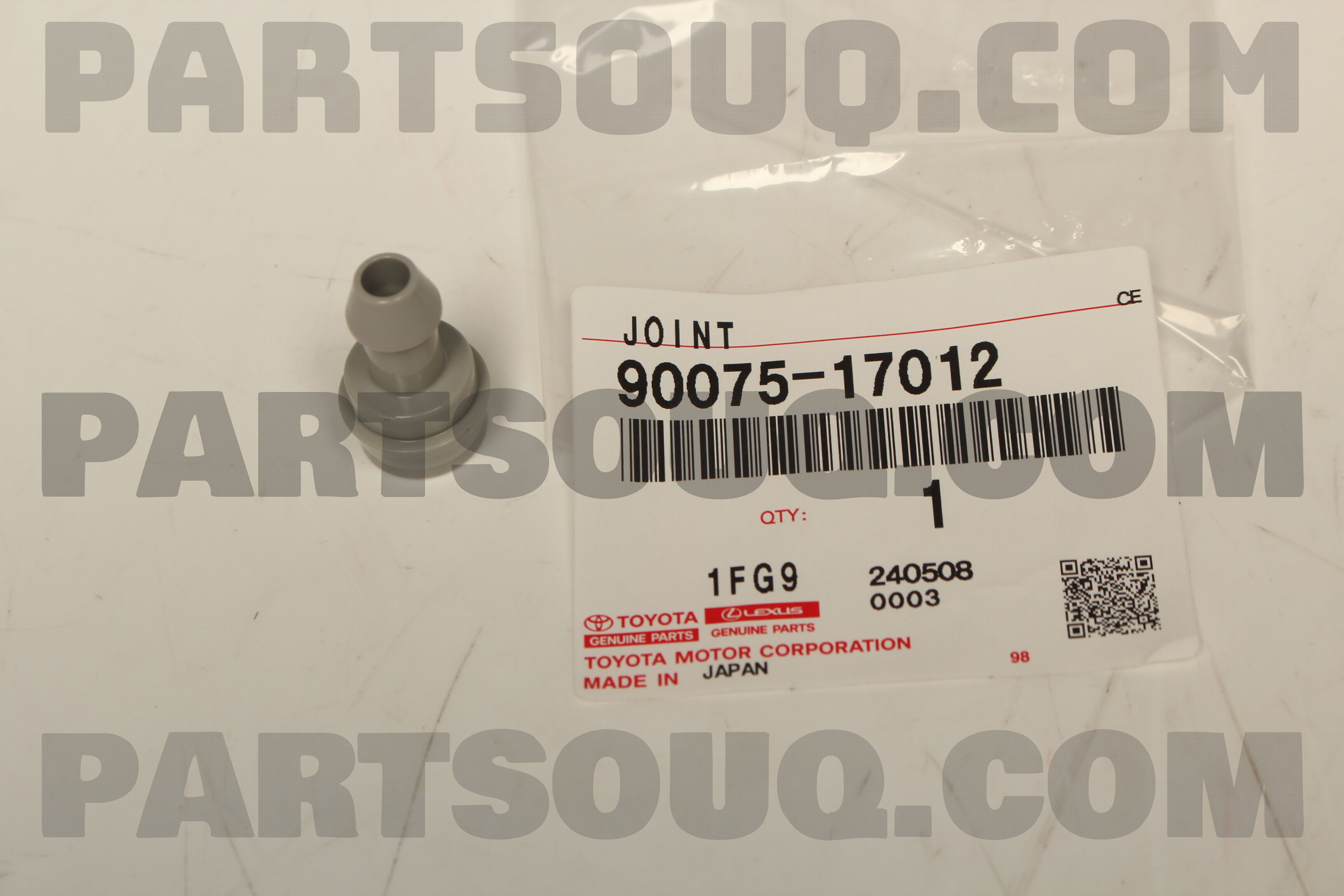HOSE, HEADLAMP CLEANER(FROM MOTOR TO JOINT) 9007517012 | Toyota Parts ...