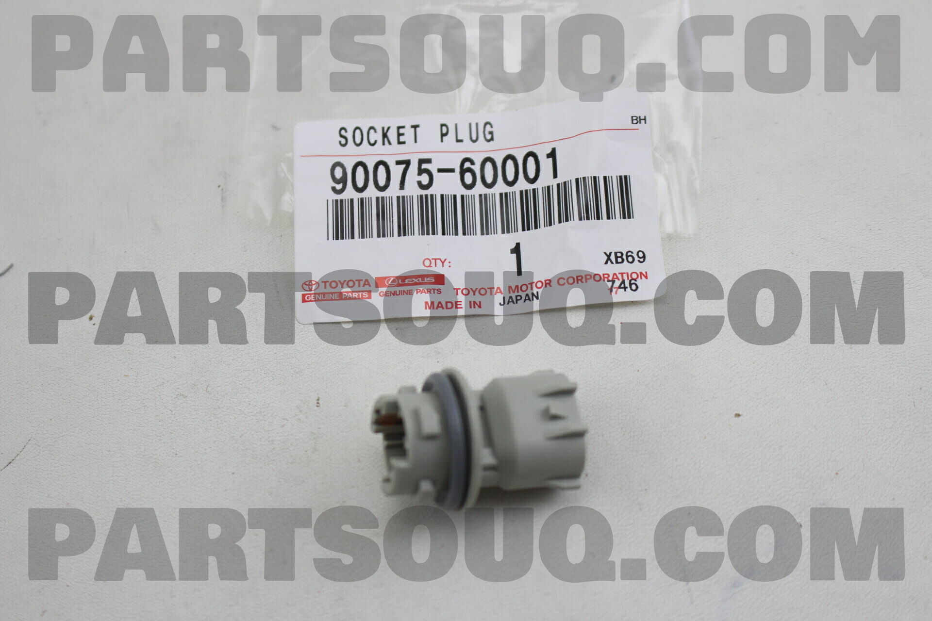 PLUG, SOCKET(FOR BACK-UP LAMP) 9007560001 | Toyota Parts | PartSouq