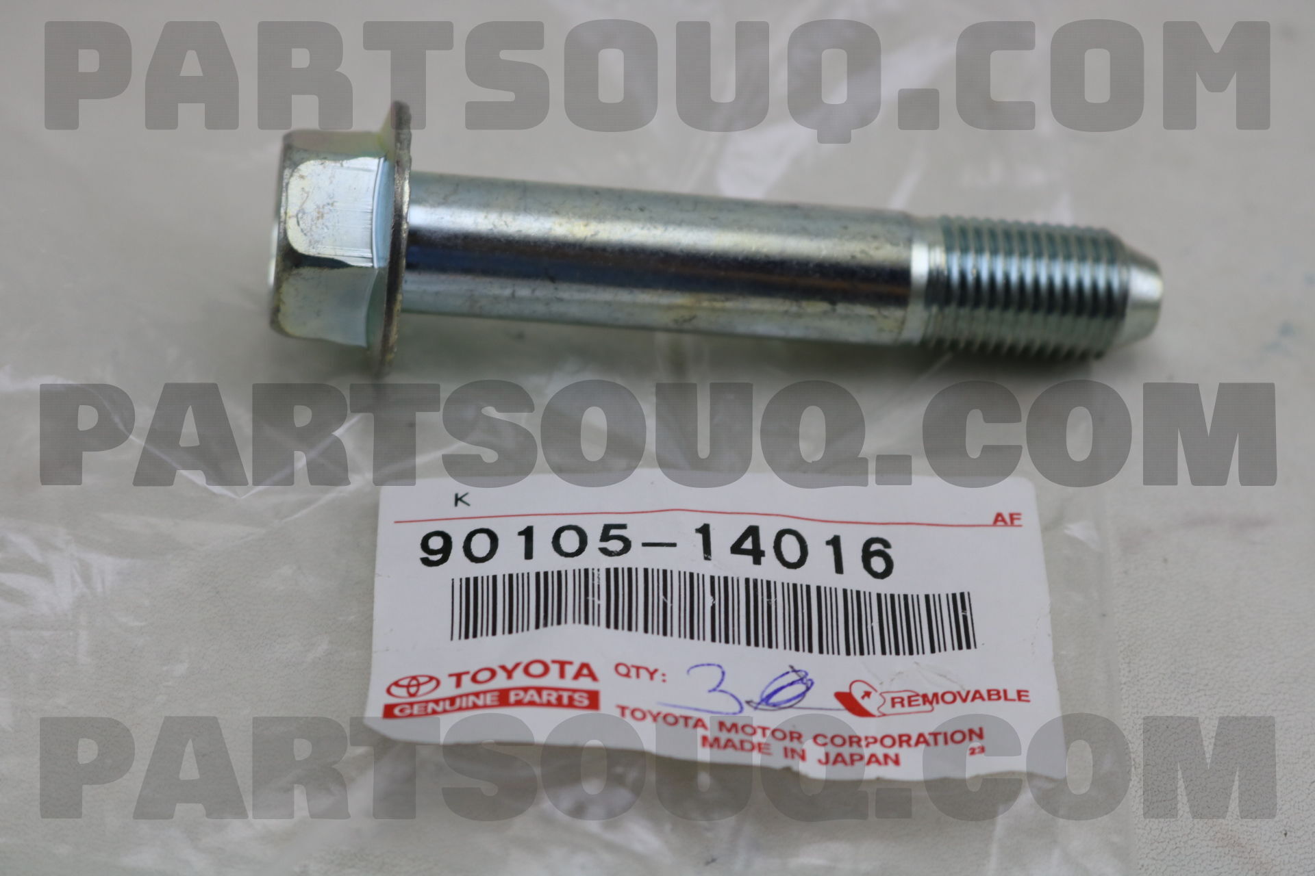BOLT, HEXAGON(FOR UPPER CONTROL ARM) 9010514016 | Toyota Parts | PartSouq