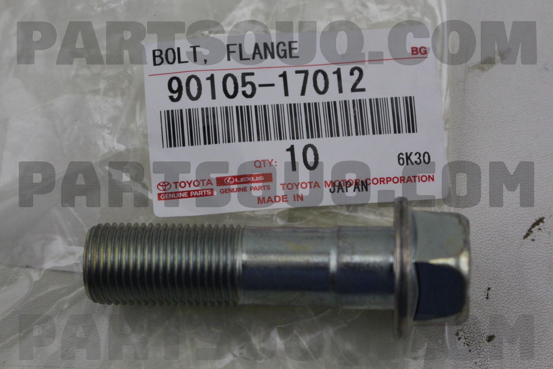 BOLT (FOR REAR AXLE CARRIER), RH/LH 9010517012 | Toyota Parts | PartSouq