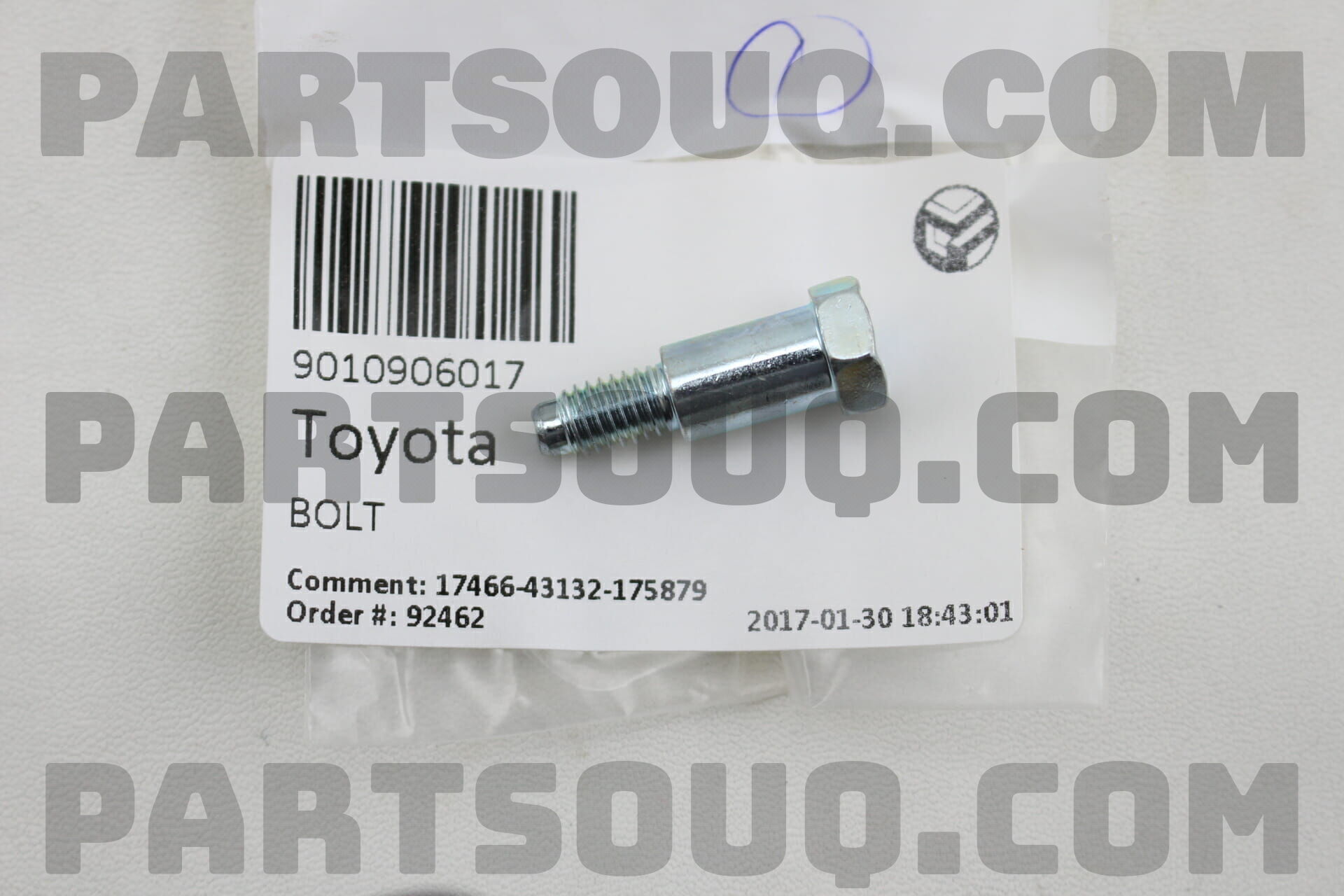 BOLT 90109T0002 | Toyota Parts | PartSouq
