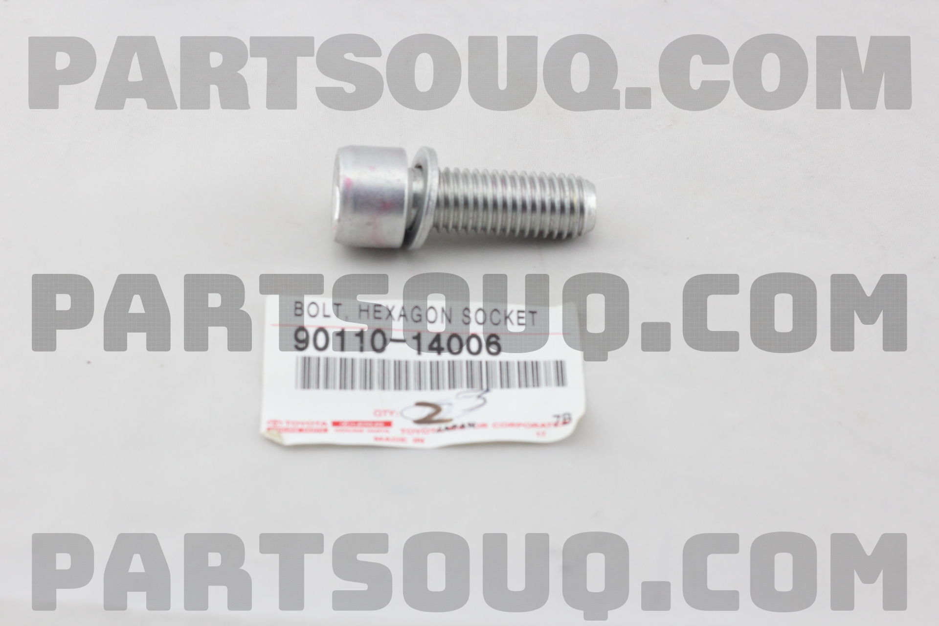 BOLT, NO.2 (FOR REAR DIFFERENTIAL CARRIER SET) 9011014006 | Toyota ...
