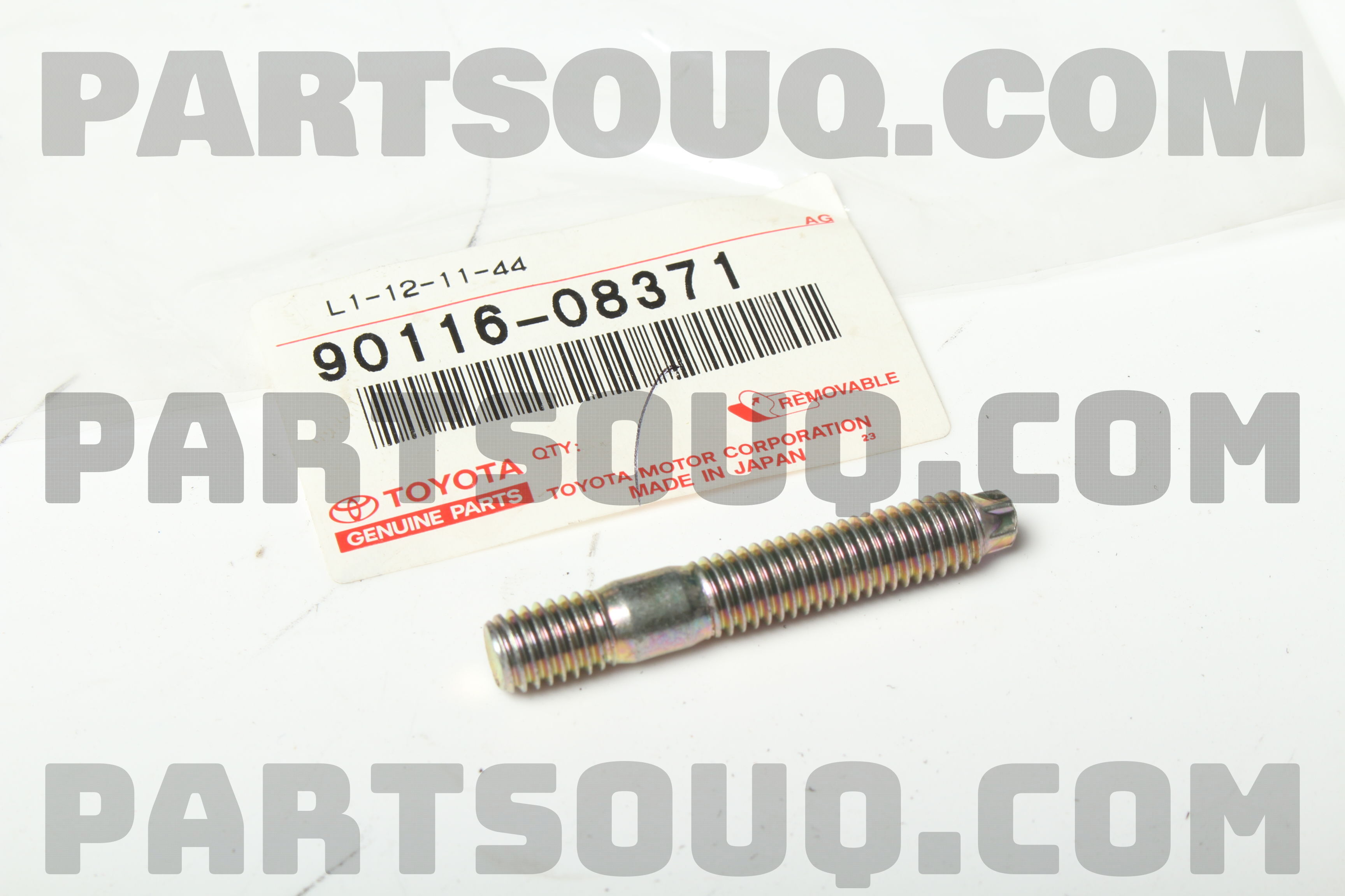 BOLT, STUD(FOR MANIFOLD TO CARBURETOR) 9011608371 | Toyota Parts | PartSouq