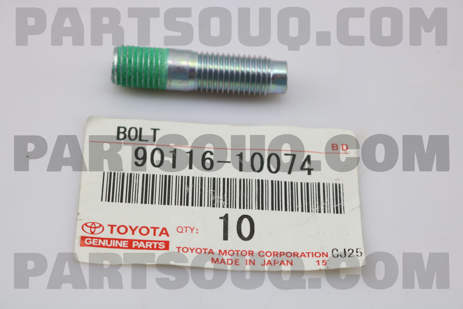 BOLT, NO.1 (FOR REAR DIFFERENTIAL CARRIER SET) 9011610074 | Toyota ...