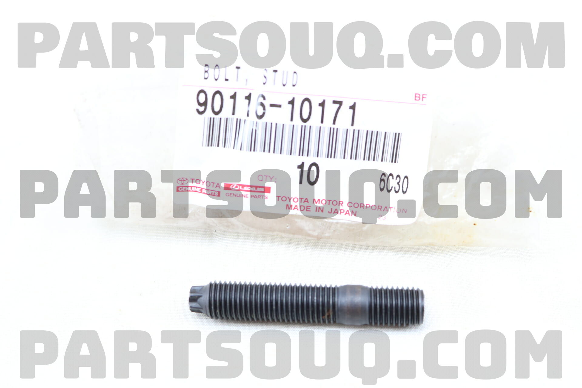 BOLT, STUD(FOR MANIFOLD TO CYLINDER HEAD) 9011610171 | Toyota Parts ...