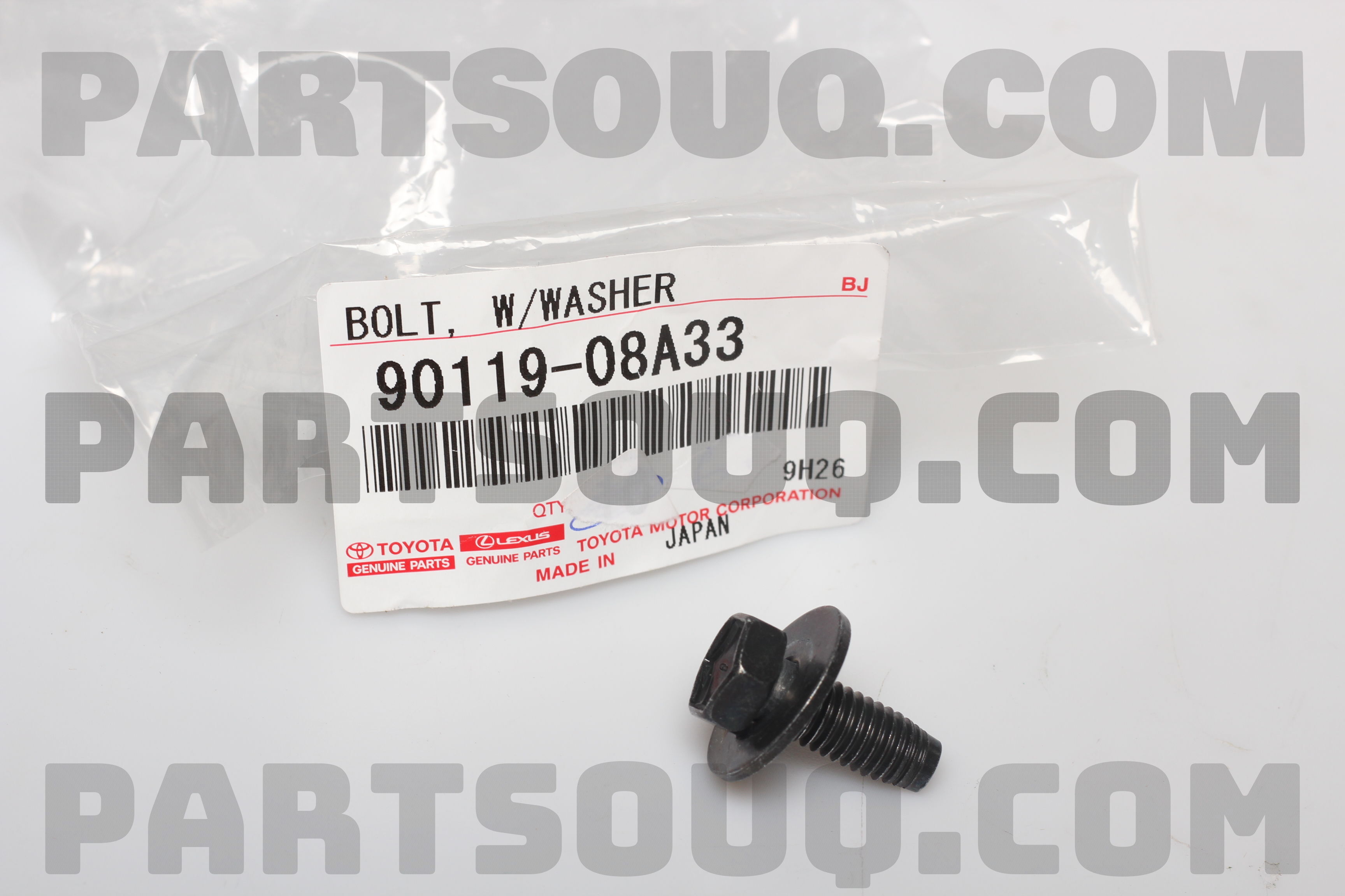 BOLT, W/WASHER 9011908A33 | Toyota Parts | PartSouq