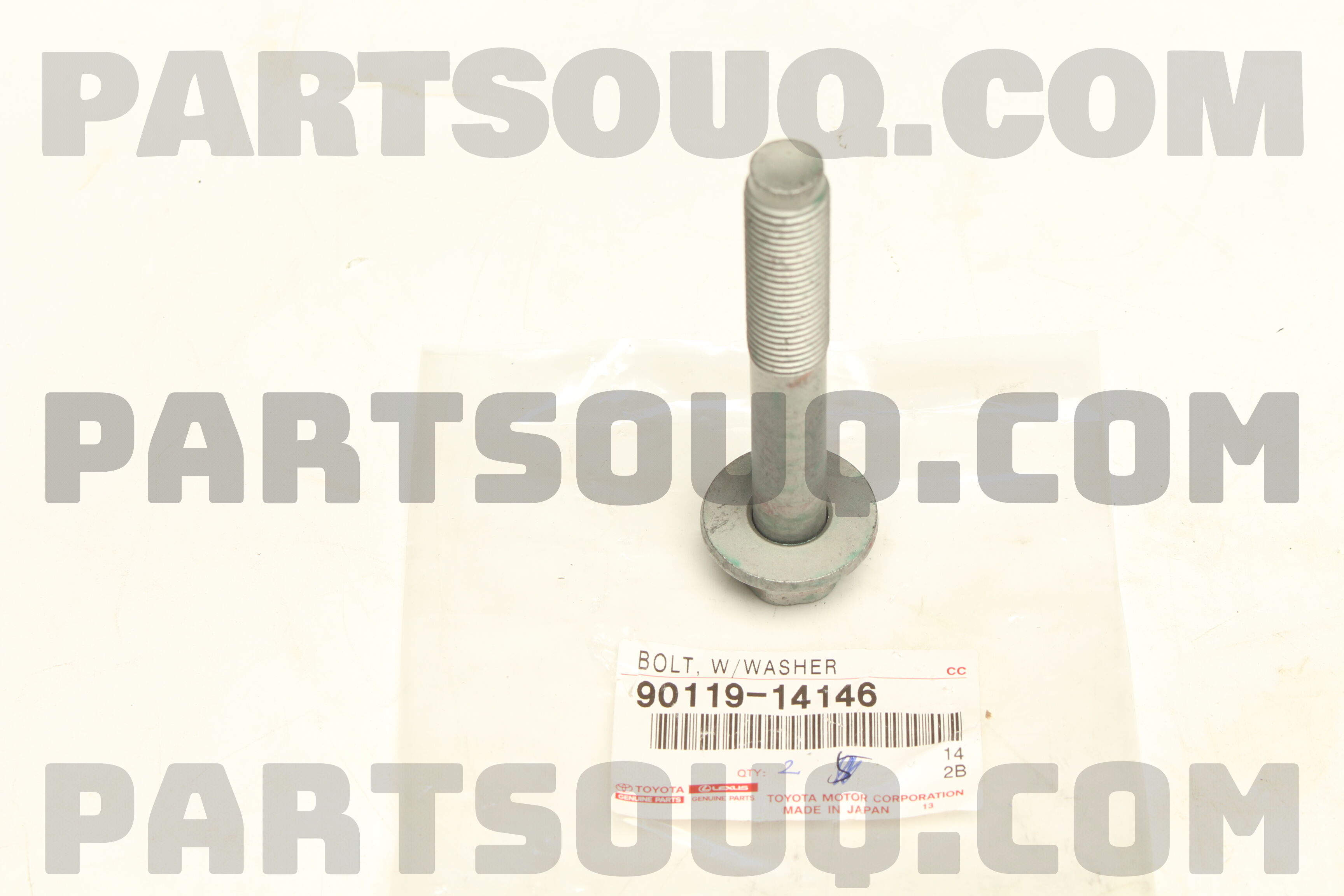 BOLT(FOR FRONT SUSPENSION LOWER ARM NO.2), RH/LH 9011914146 | Toyota ...