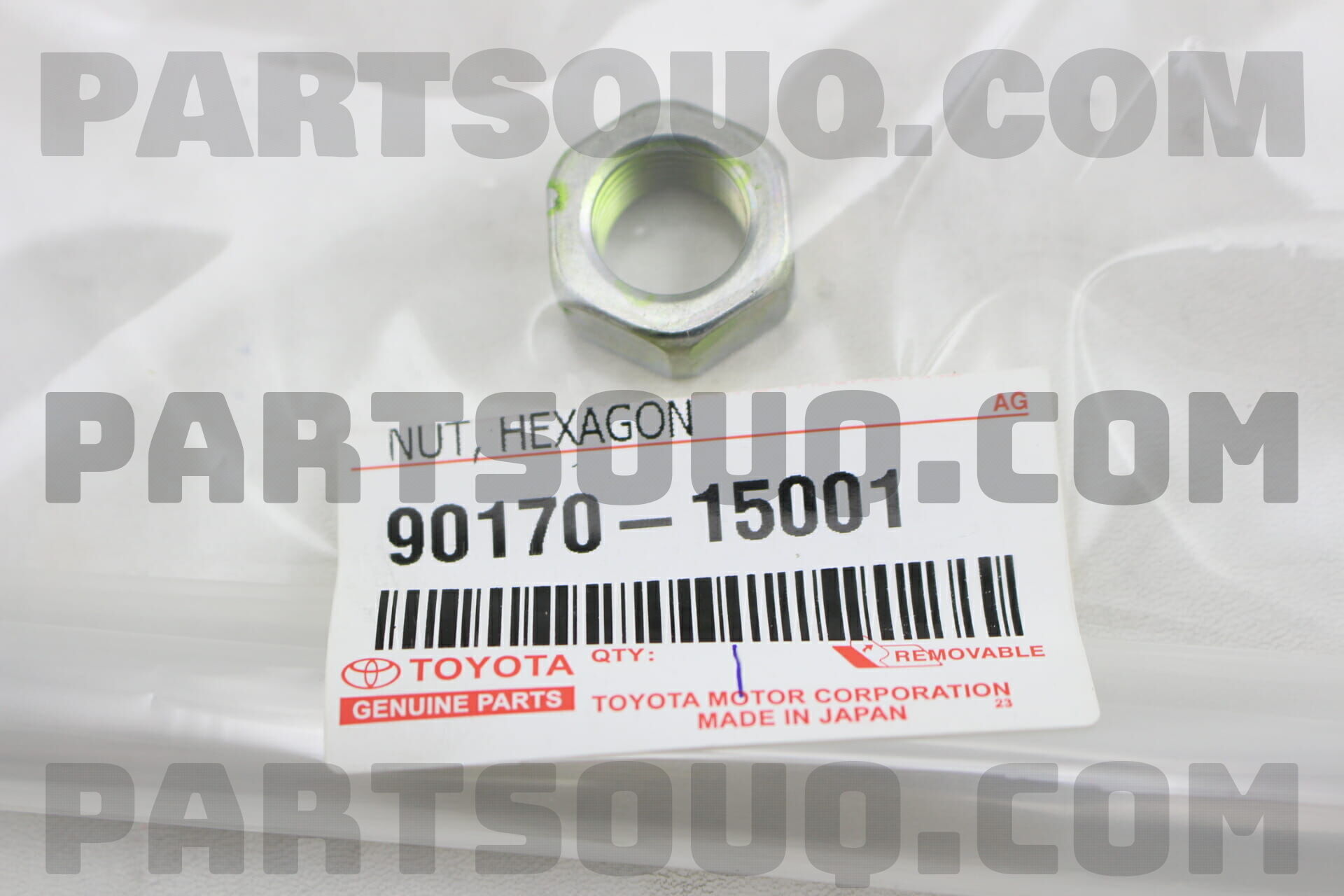 NUT, RACK END LOCK 9017015001 | Toyota Parts | PartSouq