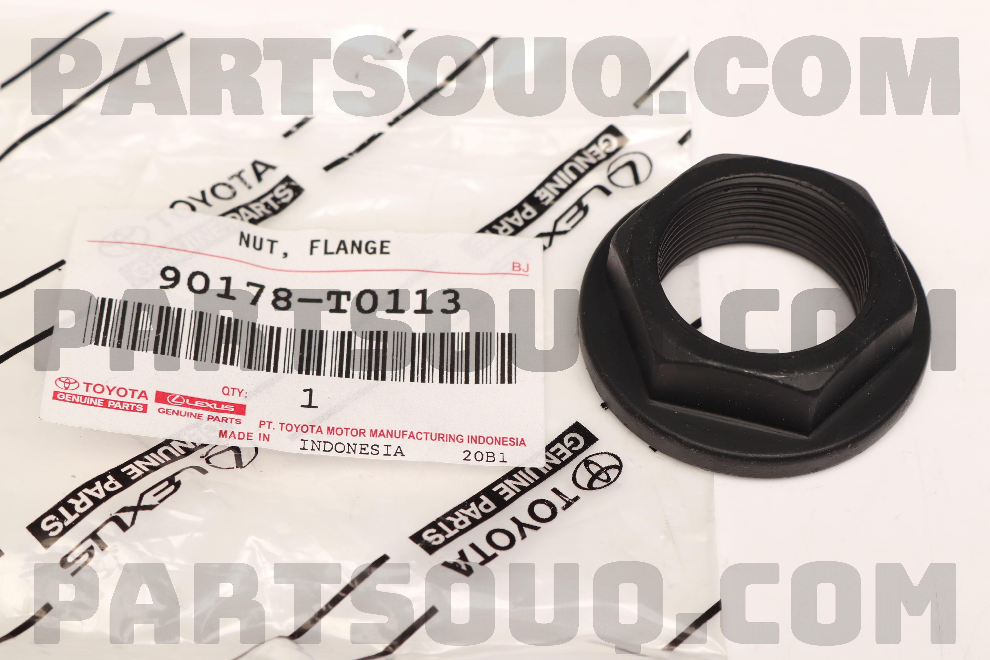NUT (FOR FRONT AXLE SHAFT), RH/LH 90178T0113 | Toyota Parts | PartSouq
