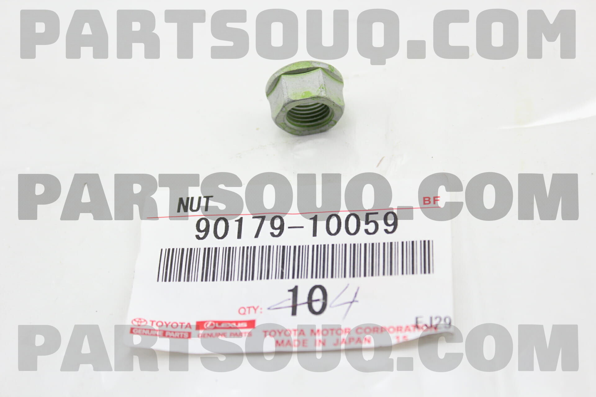 NUT (F0R FRONT PROPELLER SHAFT) 9017910059 | Toyota Parts | PartSouq