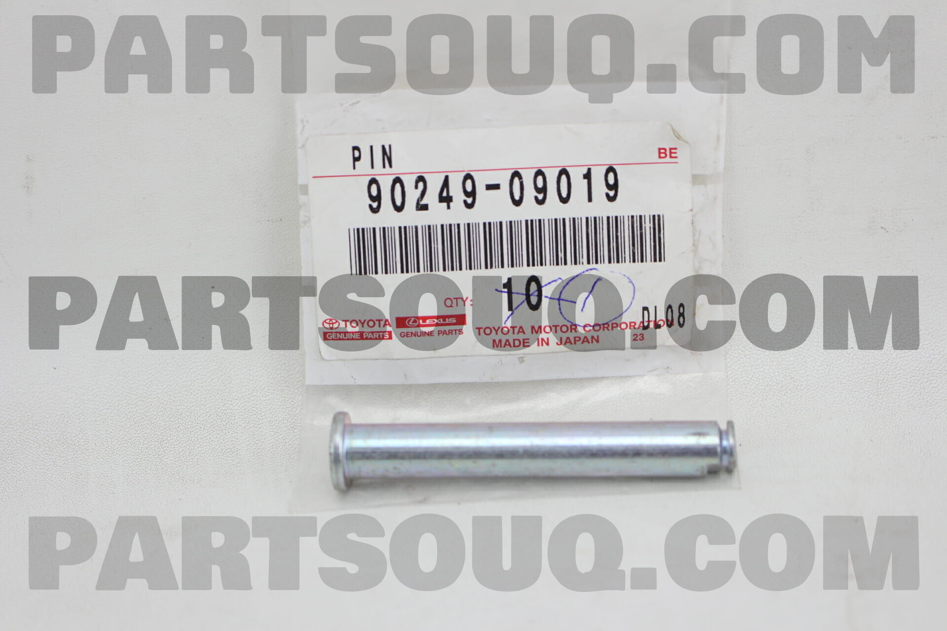 PIN(FOR CLUTCH PEDAL SUPPORT OVER CENTER PLATE) 9024909019 | Toyota ...