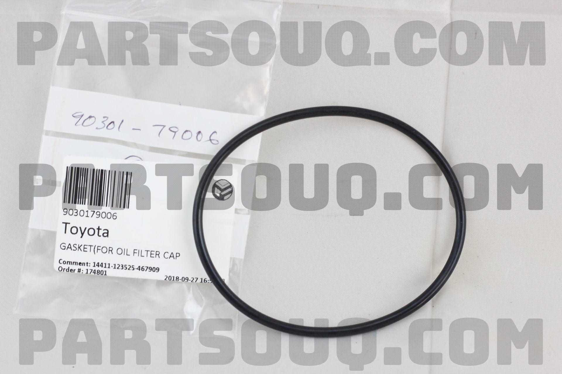 GASKET(FOR OIL FILTER CAP) 9030179005 | Toyota Parts | PartSouq