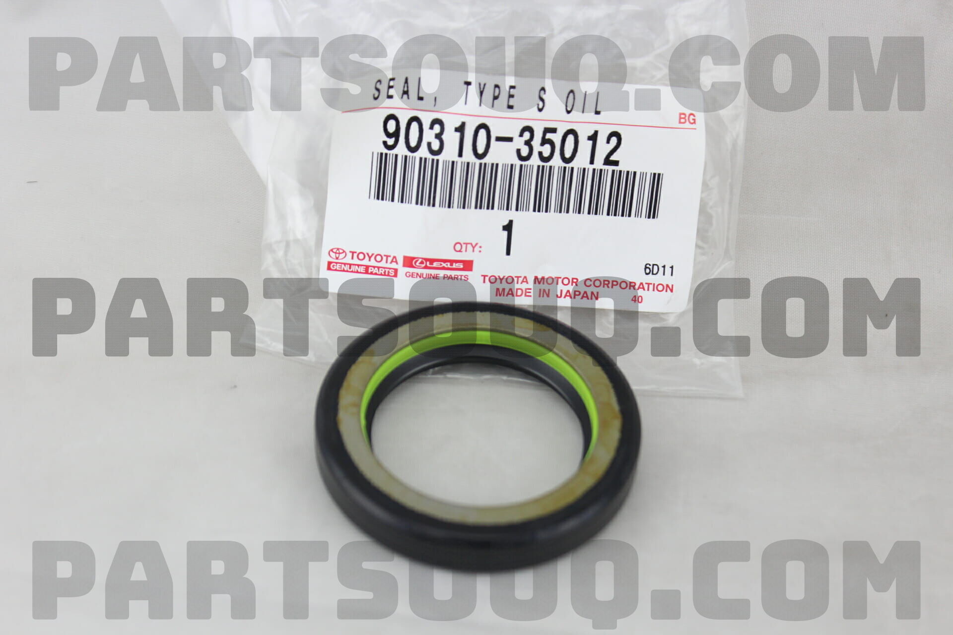 SEAL, OIL, NO.1(FOR POWER STEERING CYLINDER TUBE) 9031035012 | Toyota ...