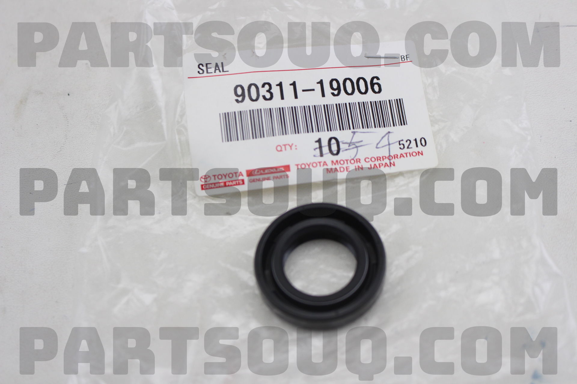 SEAL, OIL(FOR POWER STEERING CONTROL VALVE) 9031119006 | Toyota Parts ...