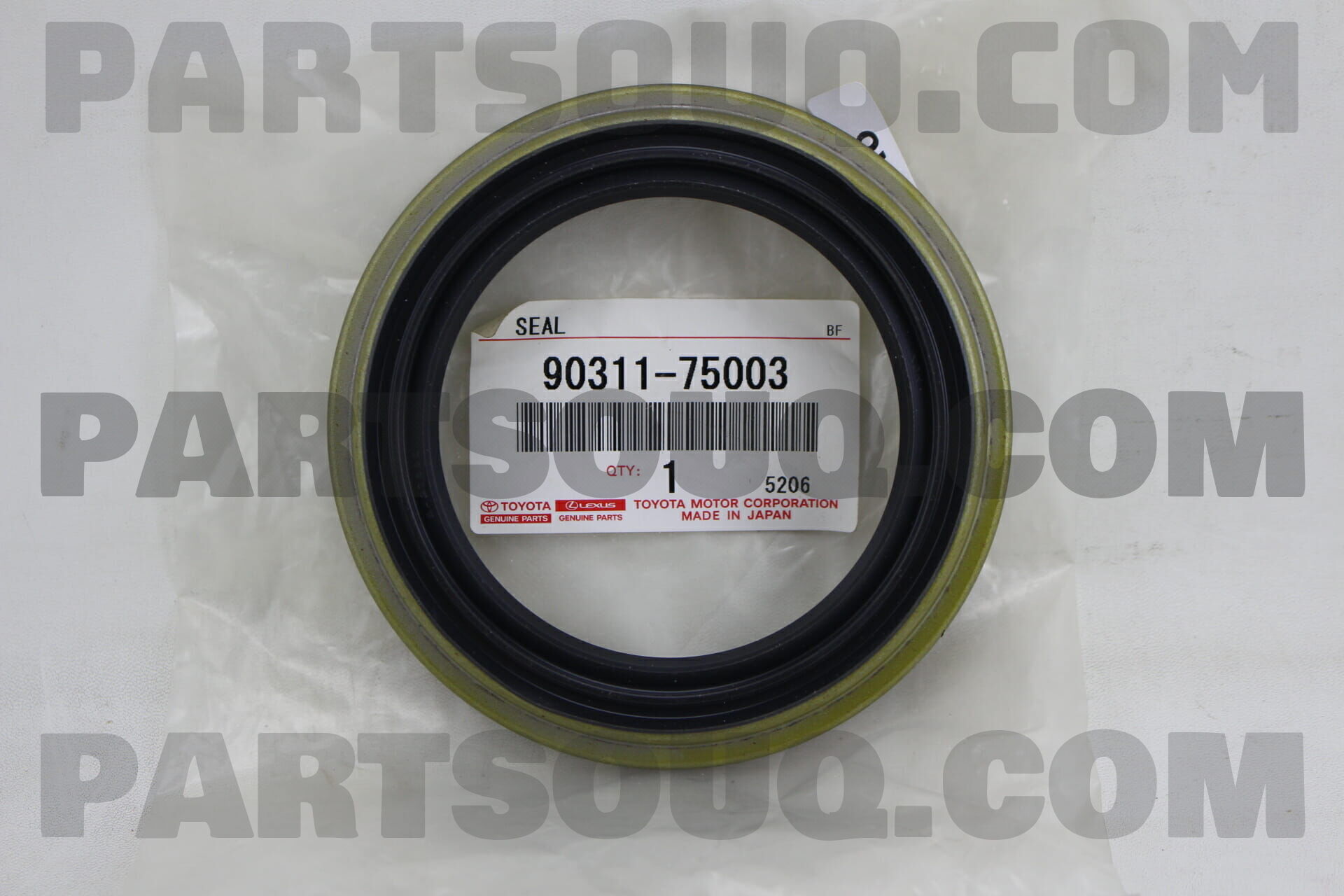 SEAL, OIL (FOR REAR AXLE HUB), RH/LH 9031175003 | Toyota Parts | PartSouq