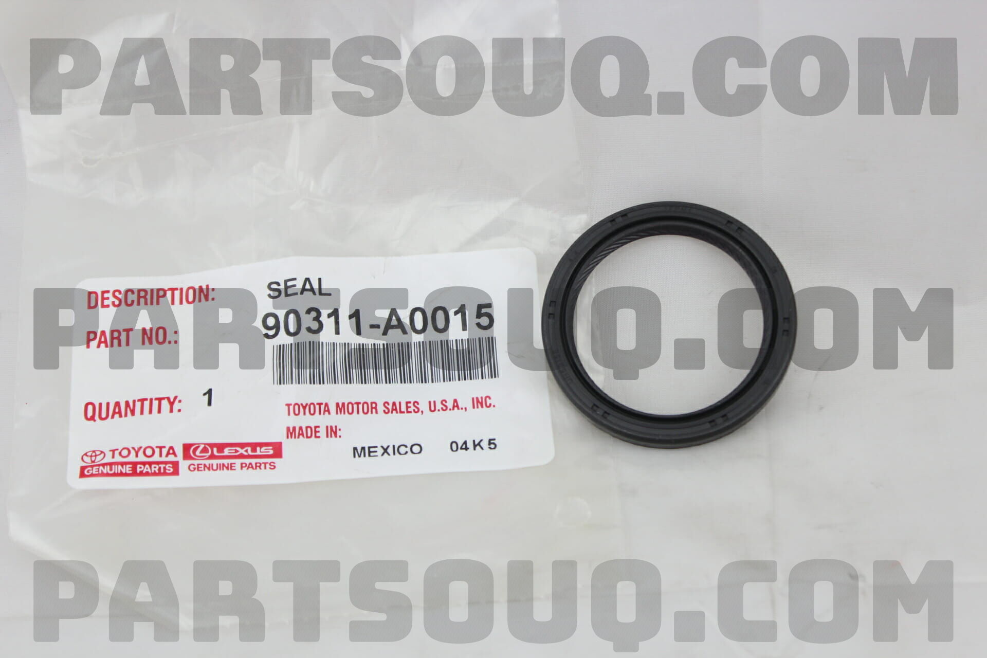 SEAL, OIL(FOR TIMING GEAR CASE OR TIMING CHAIN CASE) 90311A0015 ...