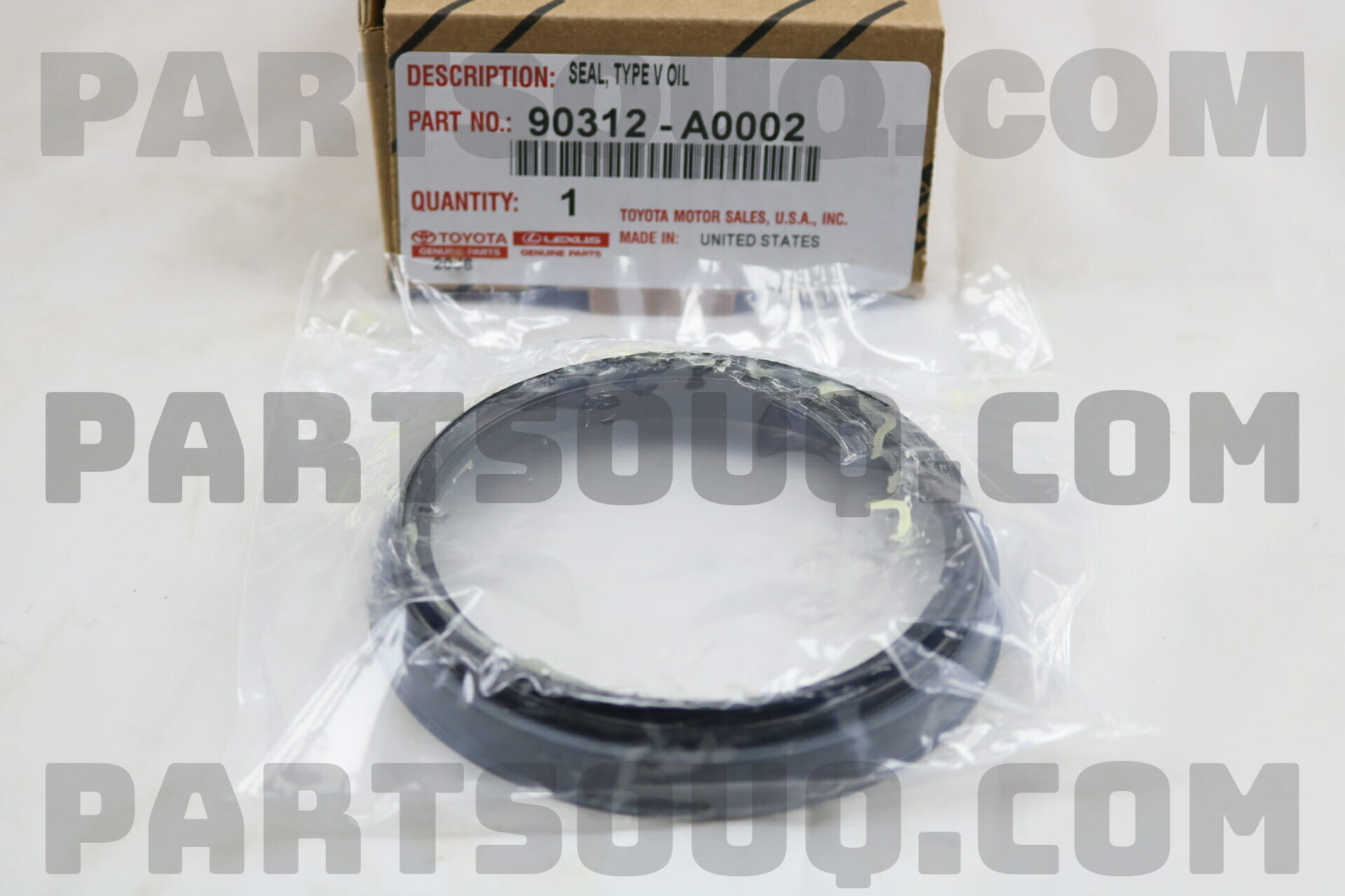 SEAL, OIL (FOR FRONT AXLE HUB), RH/LH 90312A0002 | Toyota Parts | PartSouq