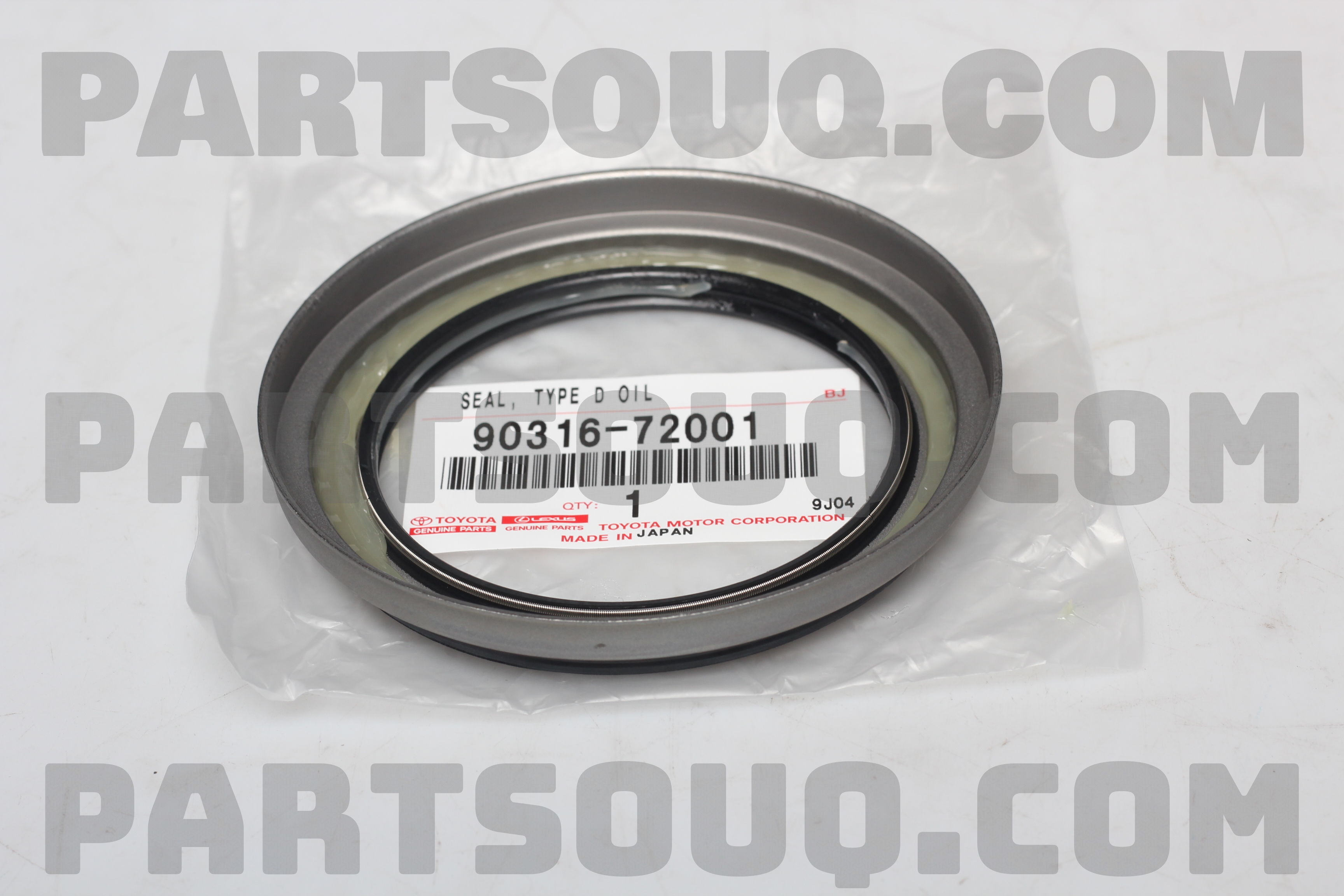 SEAL, OIL (FOR FRONT AXLE HUB INNER), RH/LH 9031672001 | Toyota Parts ...
