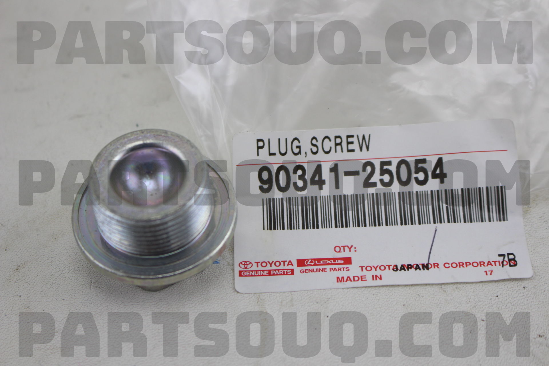 PLUG(FOR OIL PAN DRAIN) 9034125054 | Toyota Parts | PartSouq