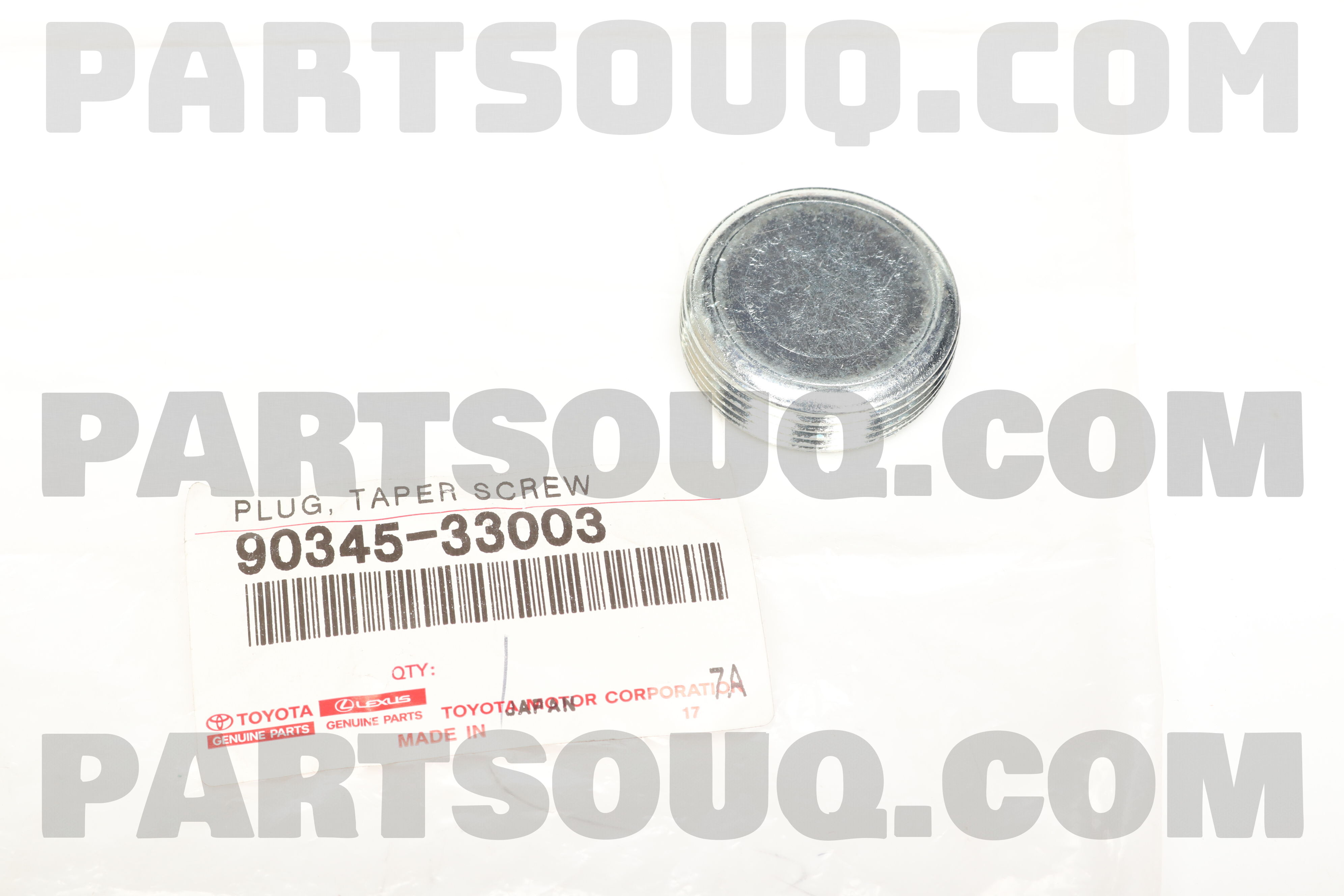 PLUG (FOR STEERING KNUCKLE) 9034533003 | Toyota Parts | PartSouq