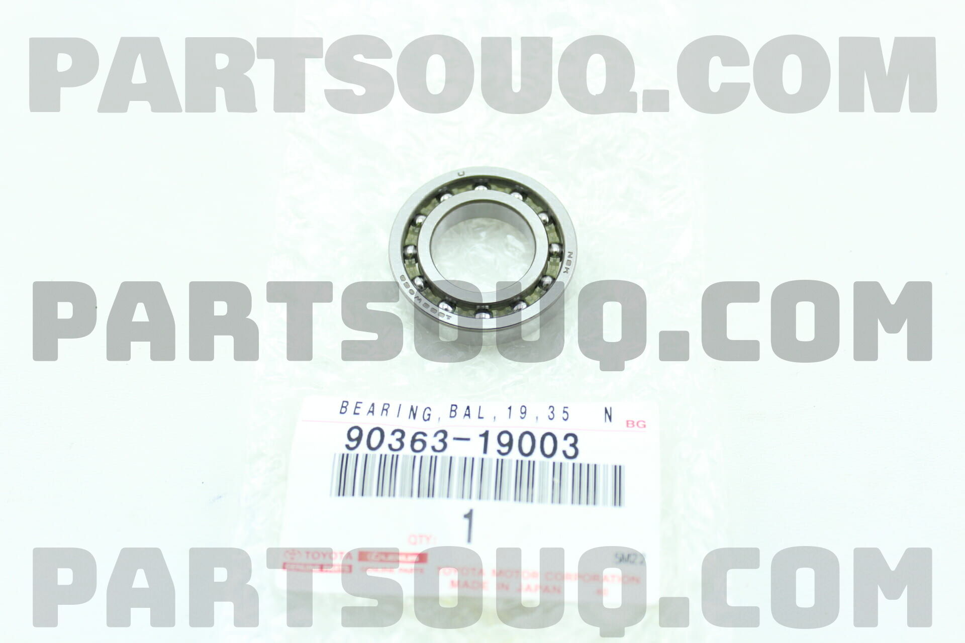 BEARING(FOR POWER STEERING CONTROL VALVE UPPER) 9036319003 | Toyota ...