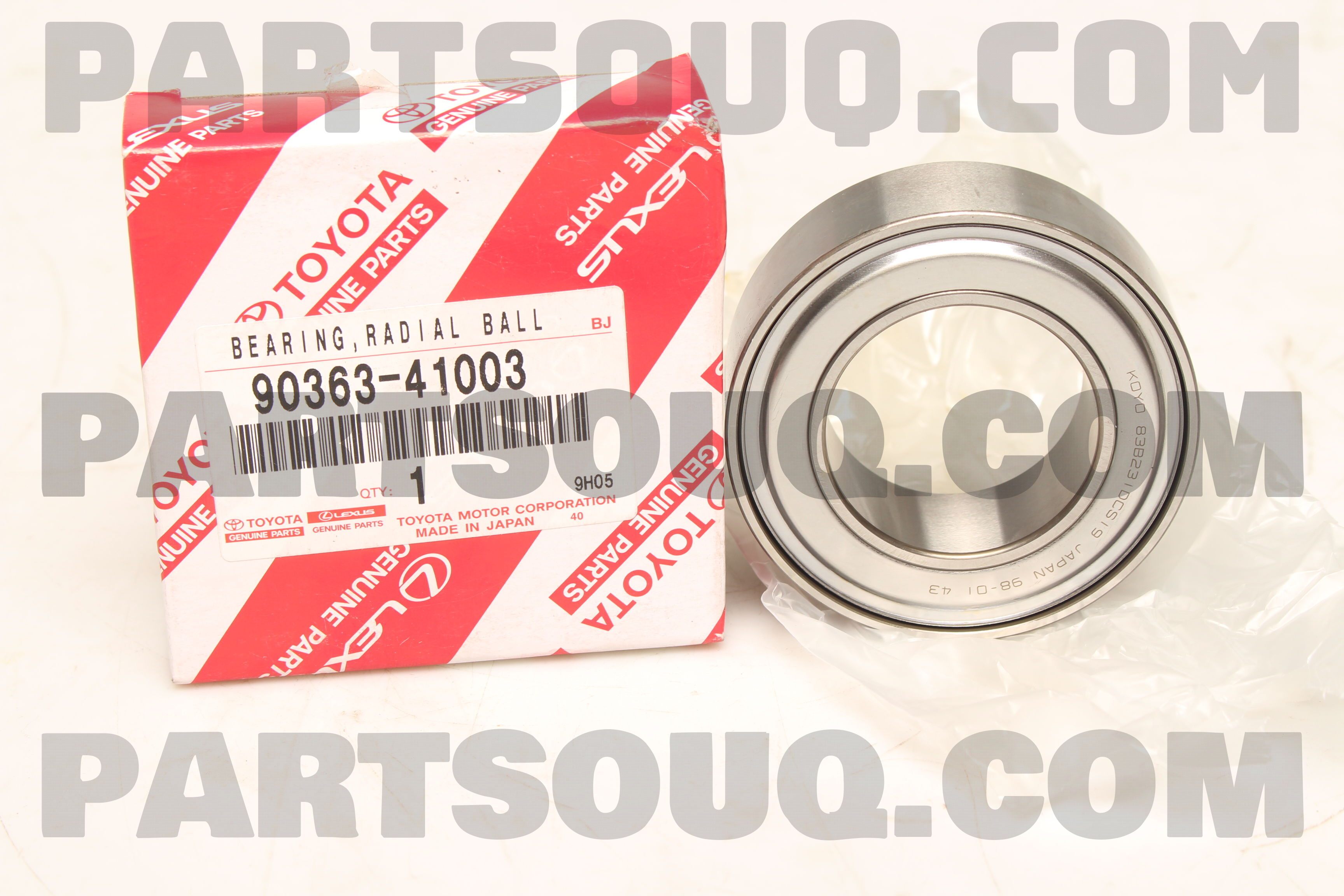 BEARING (FOR FRONT DRIVE SHAFT) 9036341003 | Toyota Parts | PartSouq