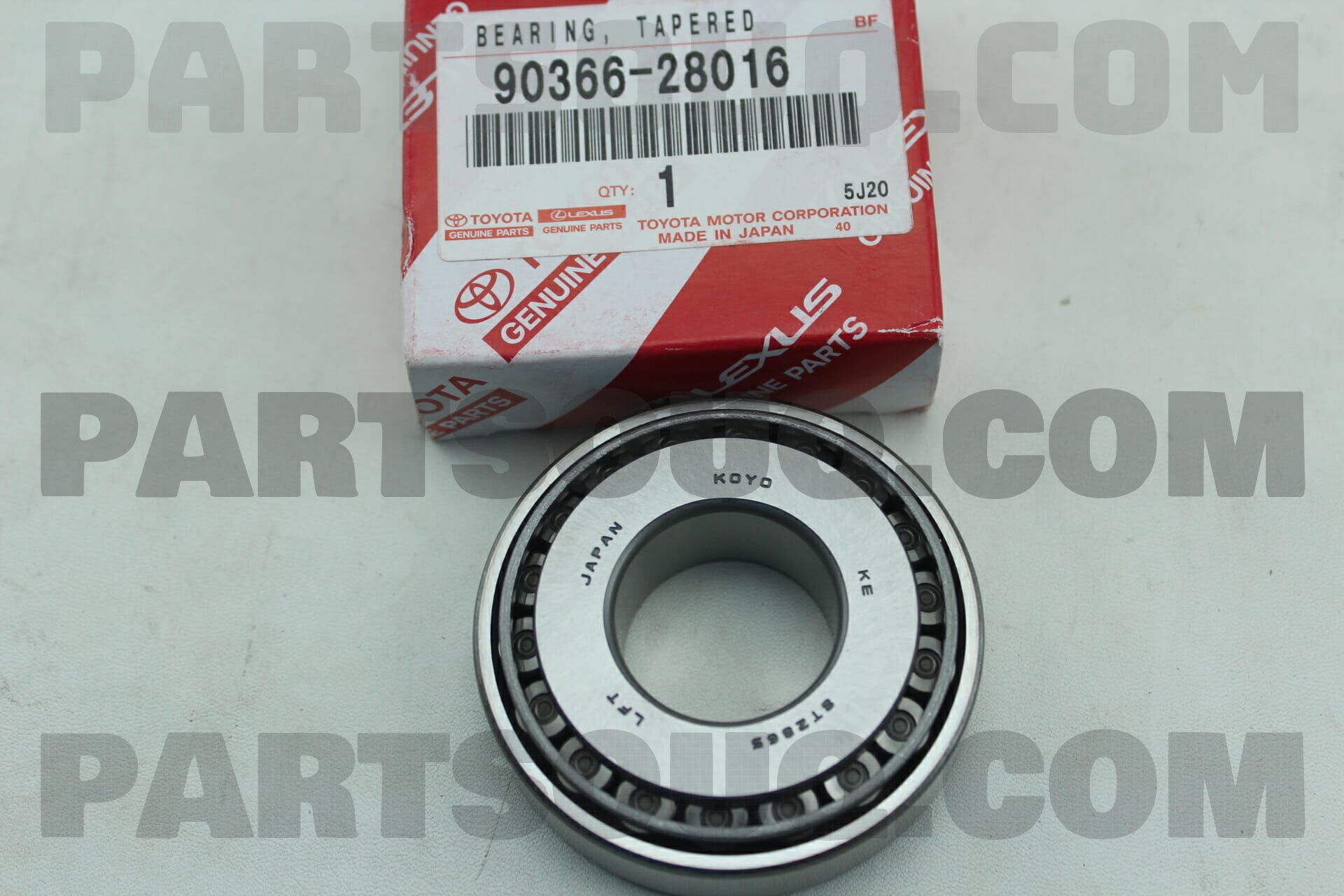 BEARING (FOR OUTPUT SHAFT FRONT) 9036628016 | Toyota Parts | PartSouq